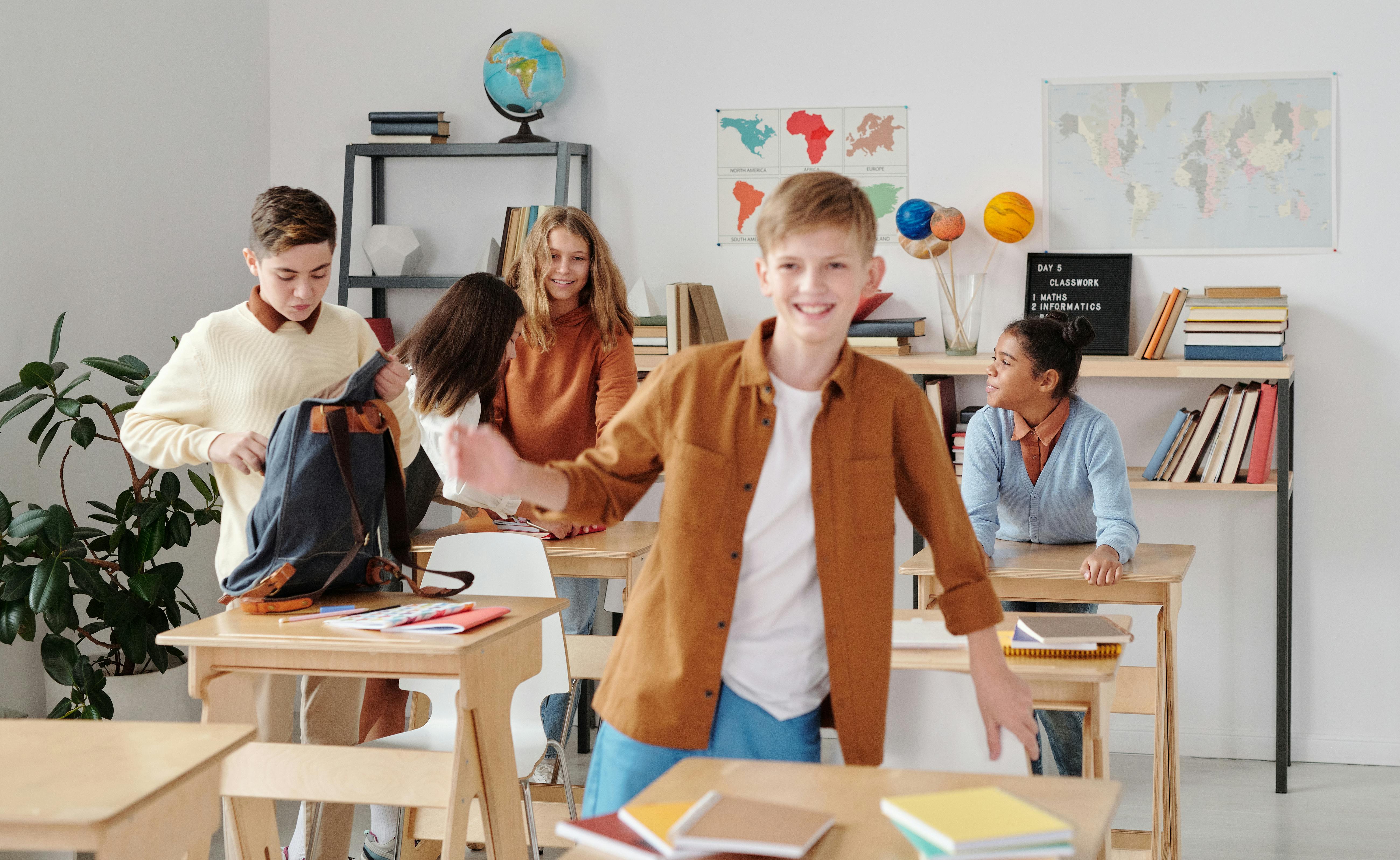 A Boys and Girls in the Classroom · Free Stock Photo