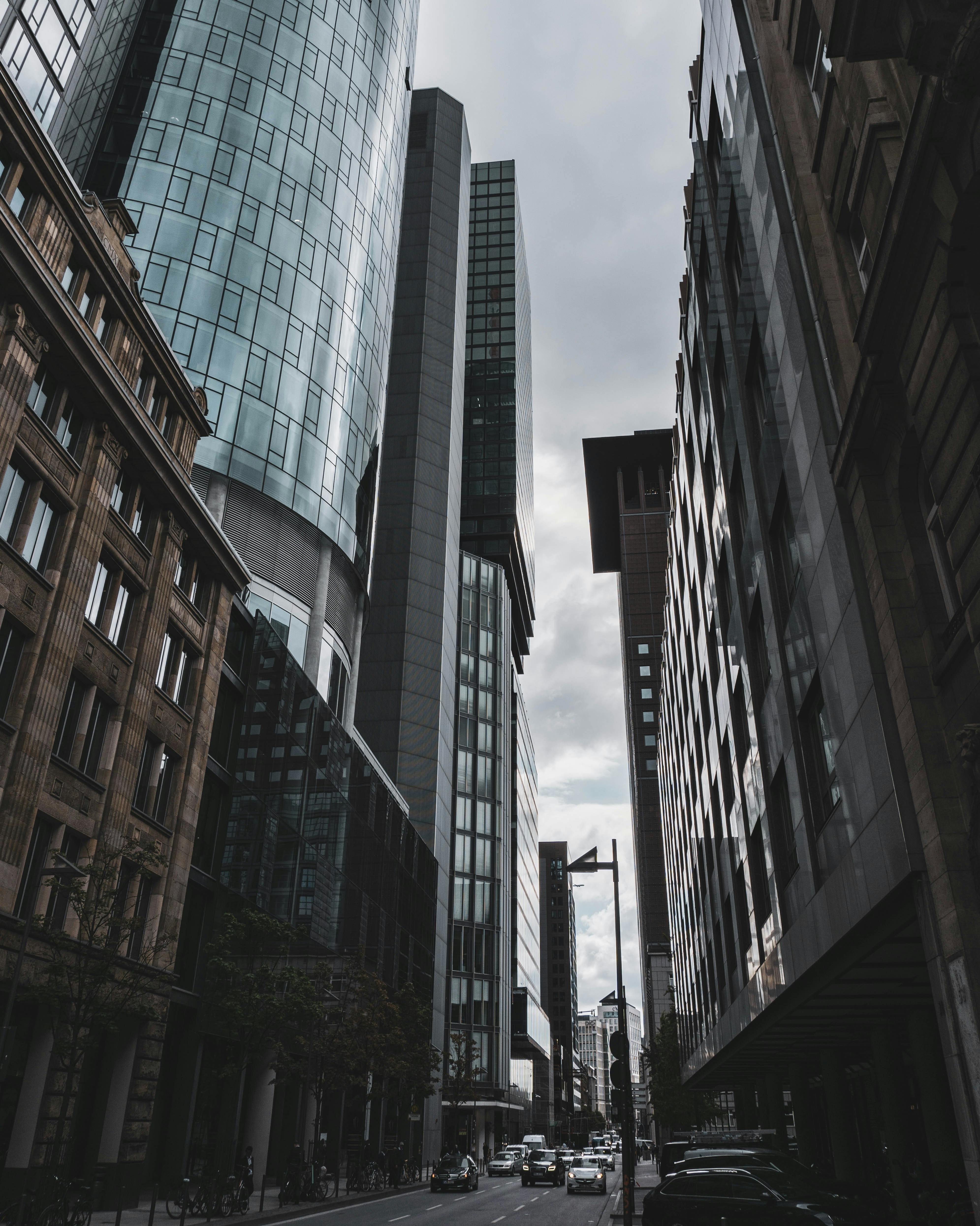 Low Angle Photography Of High Rise Buildings · Free Stock Photo