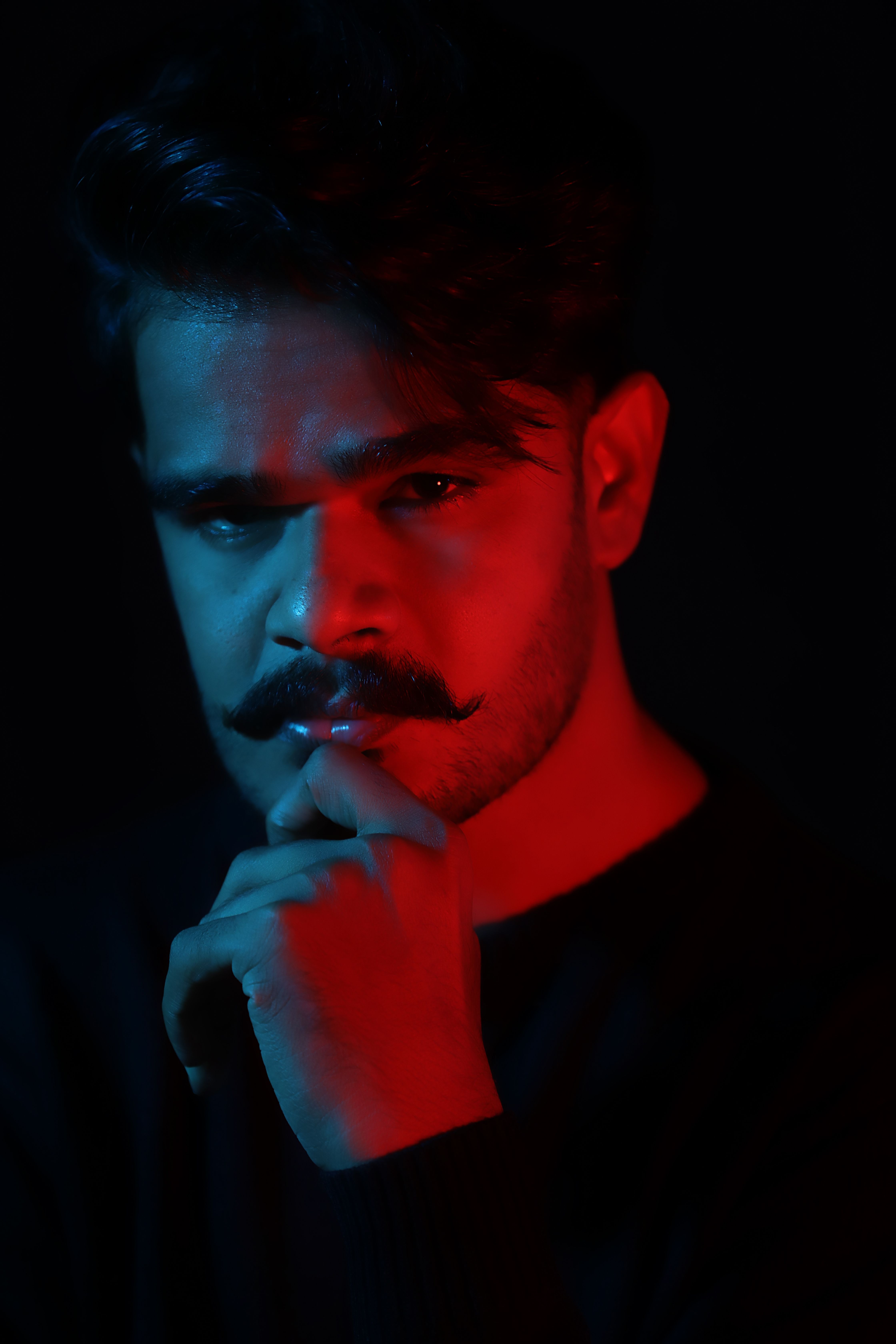 Man Lighting a Cigarette · Free Stock Photo
