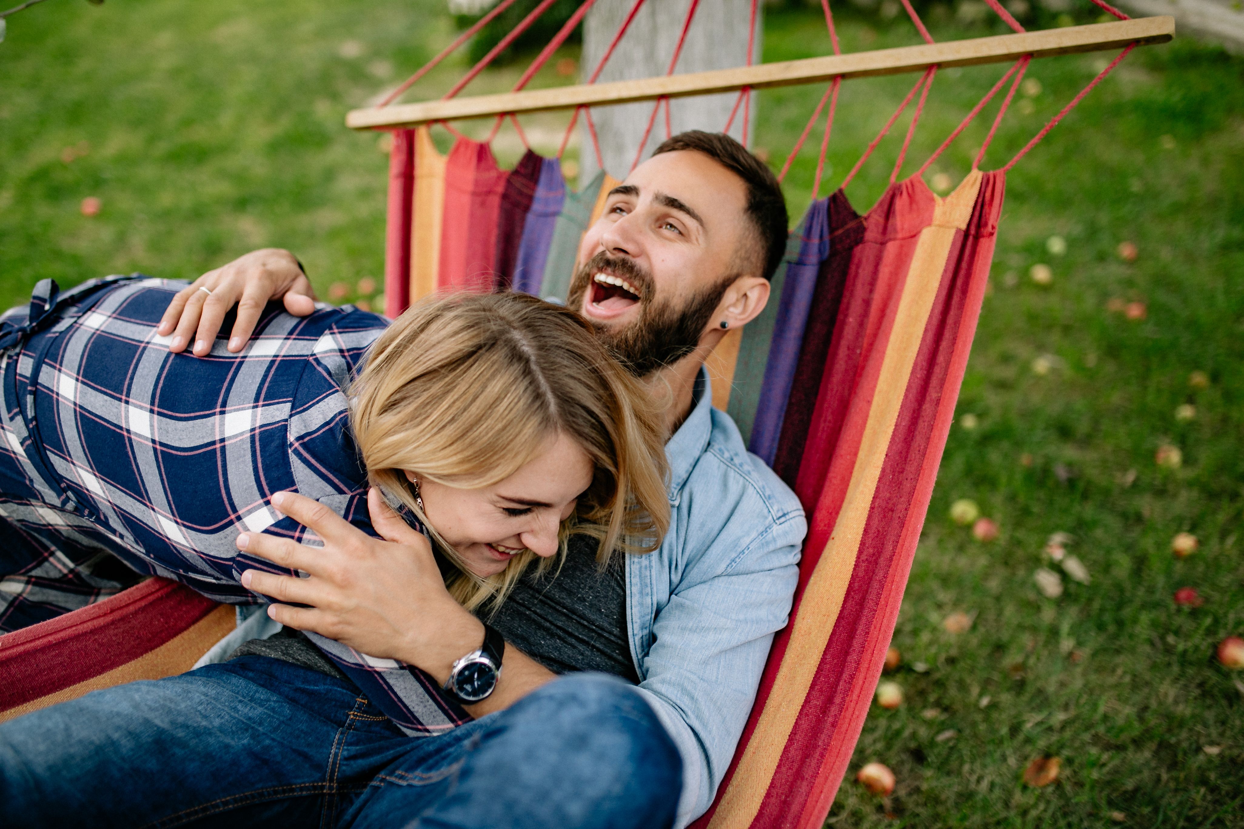 Woman and Shirtless Man · Free Stock Photo