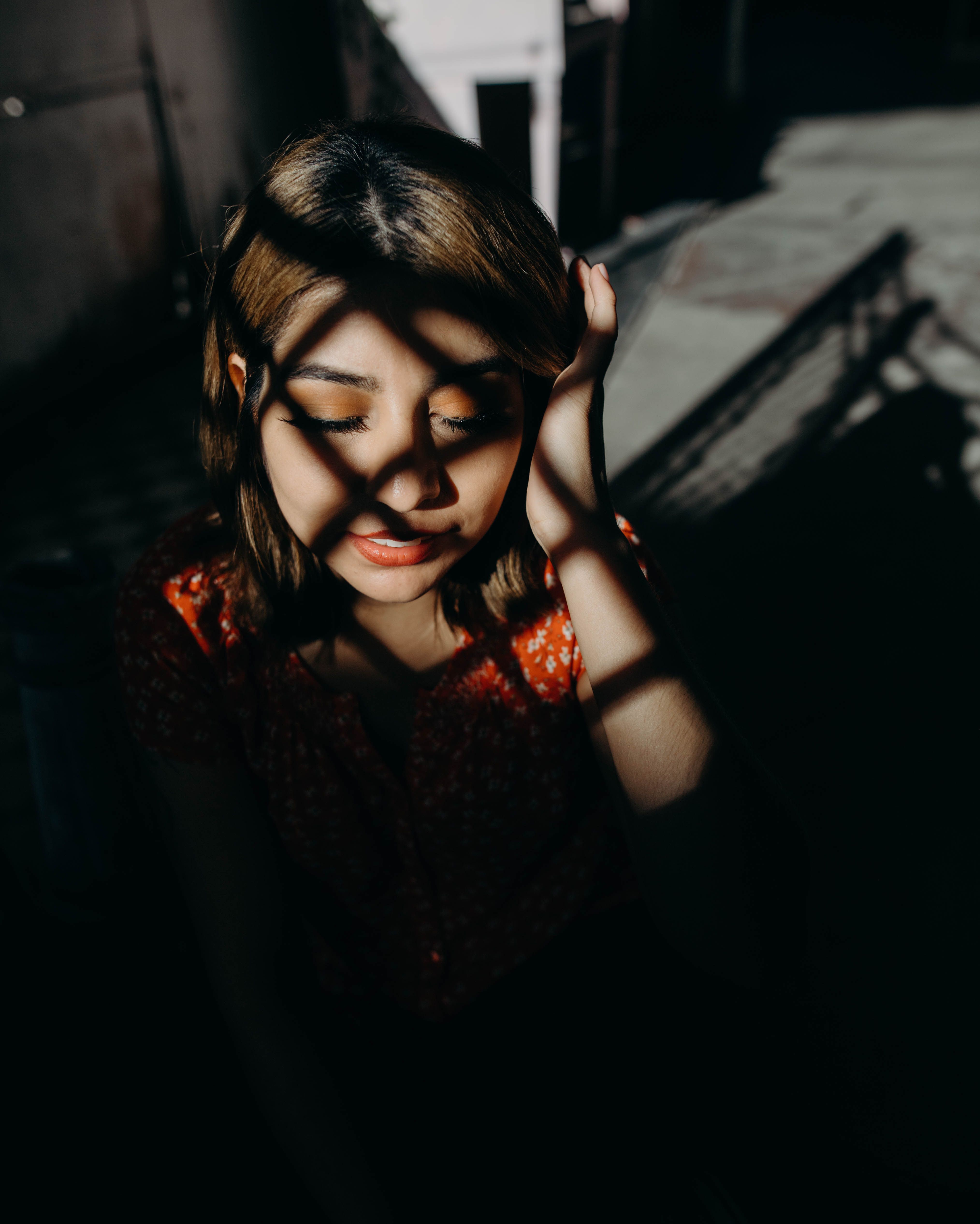 Woman in Shadow · Free Stock Photo