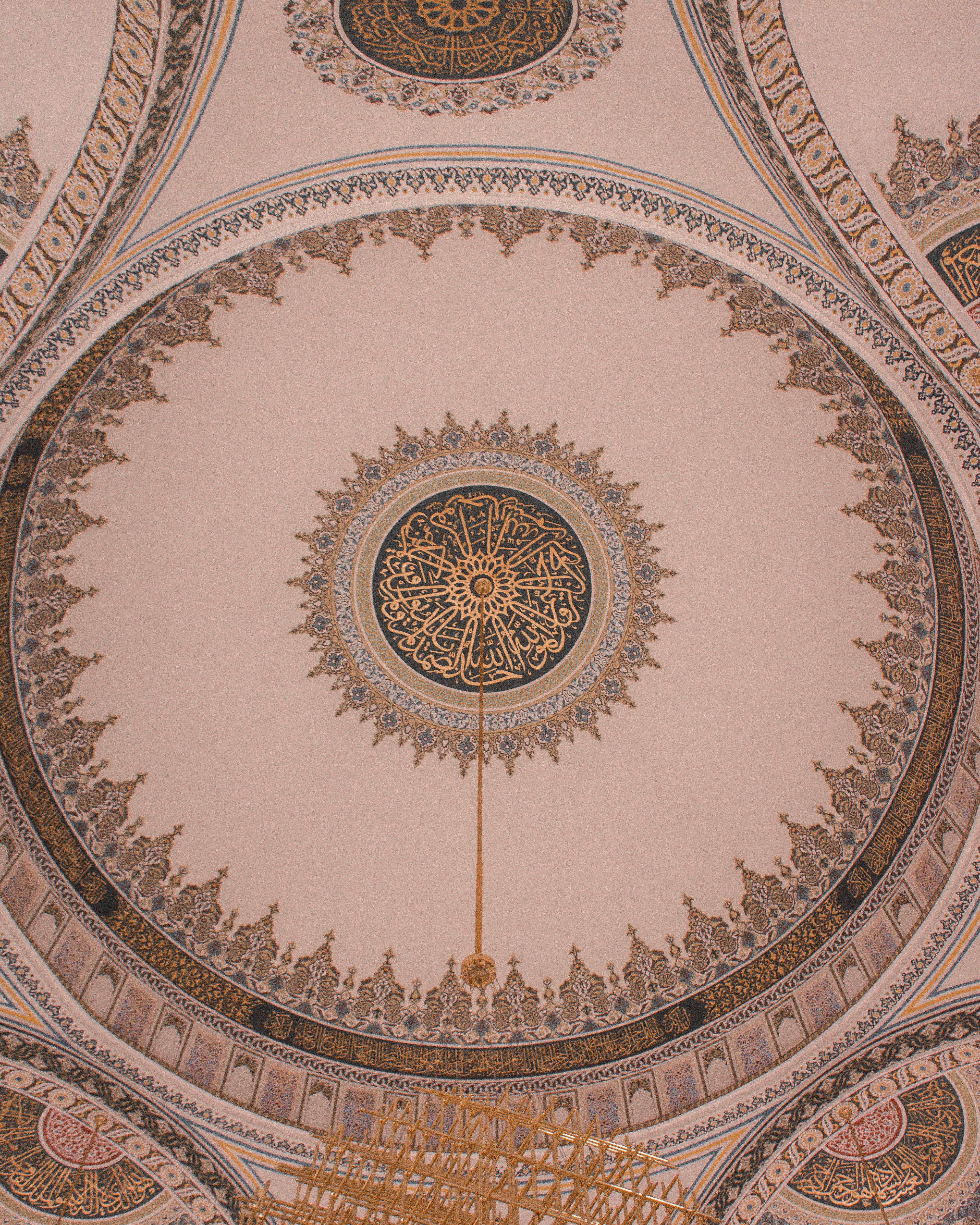 Geometric Decorations of Ceiling · Free Stock Photo