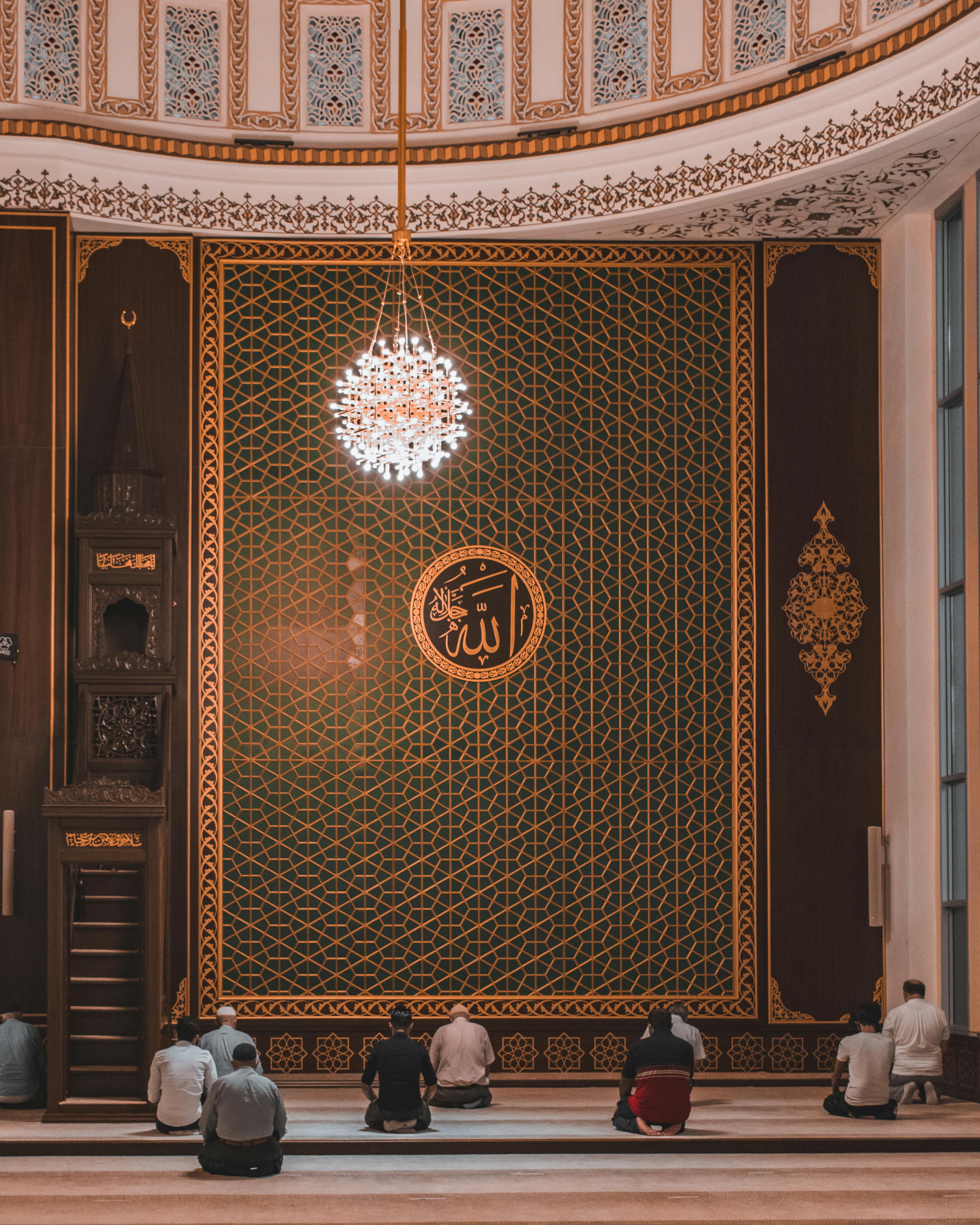 Prayers in Mosque · Free Stock Photo