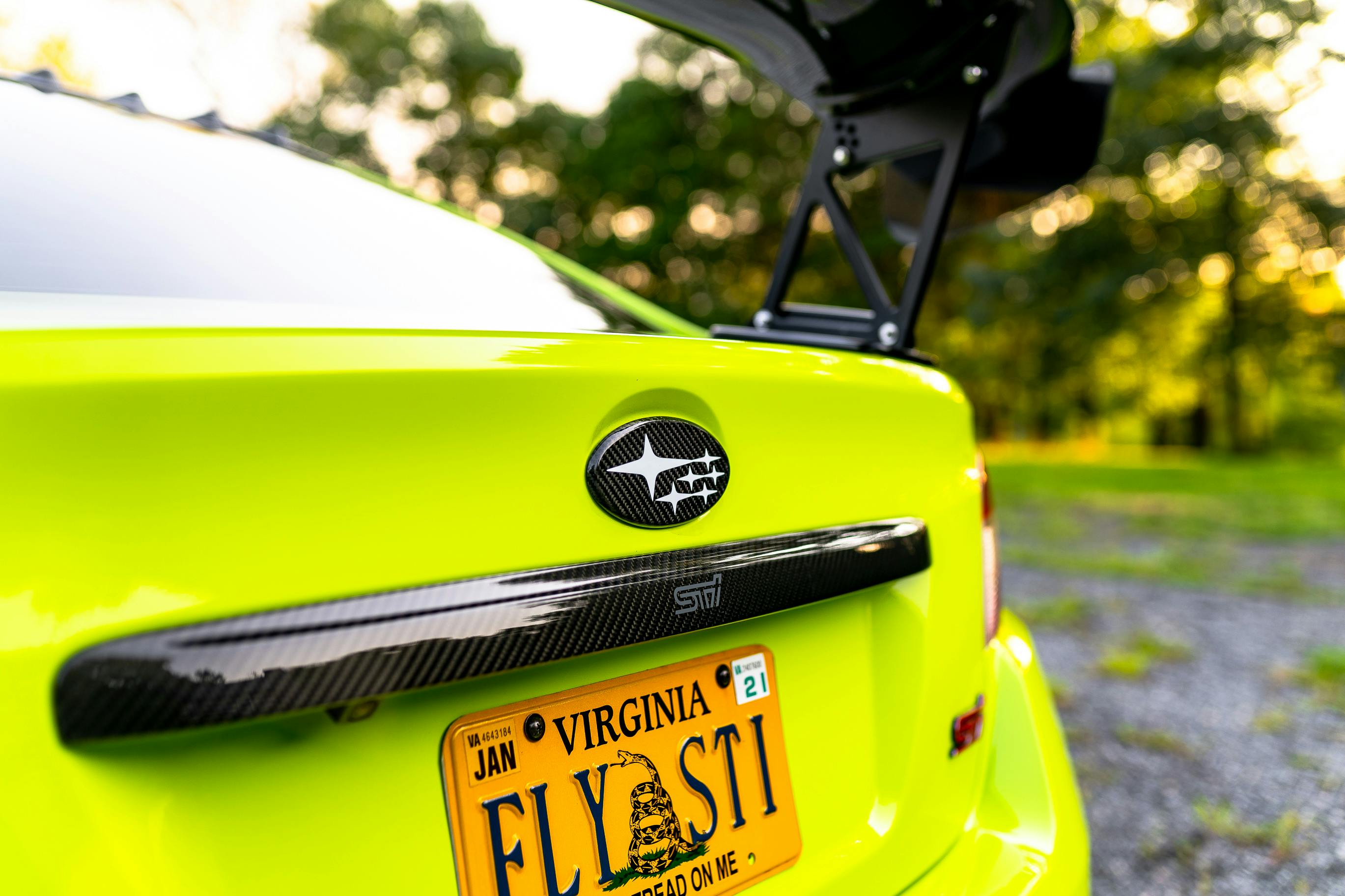 Back of Subaru Car · Free Stock Photo