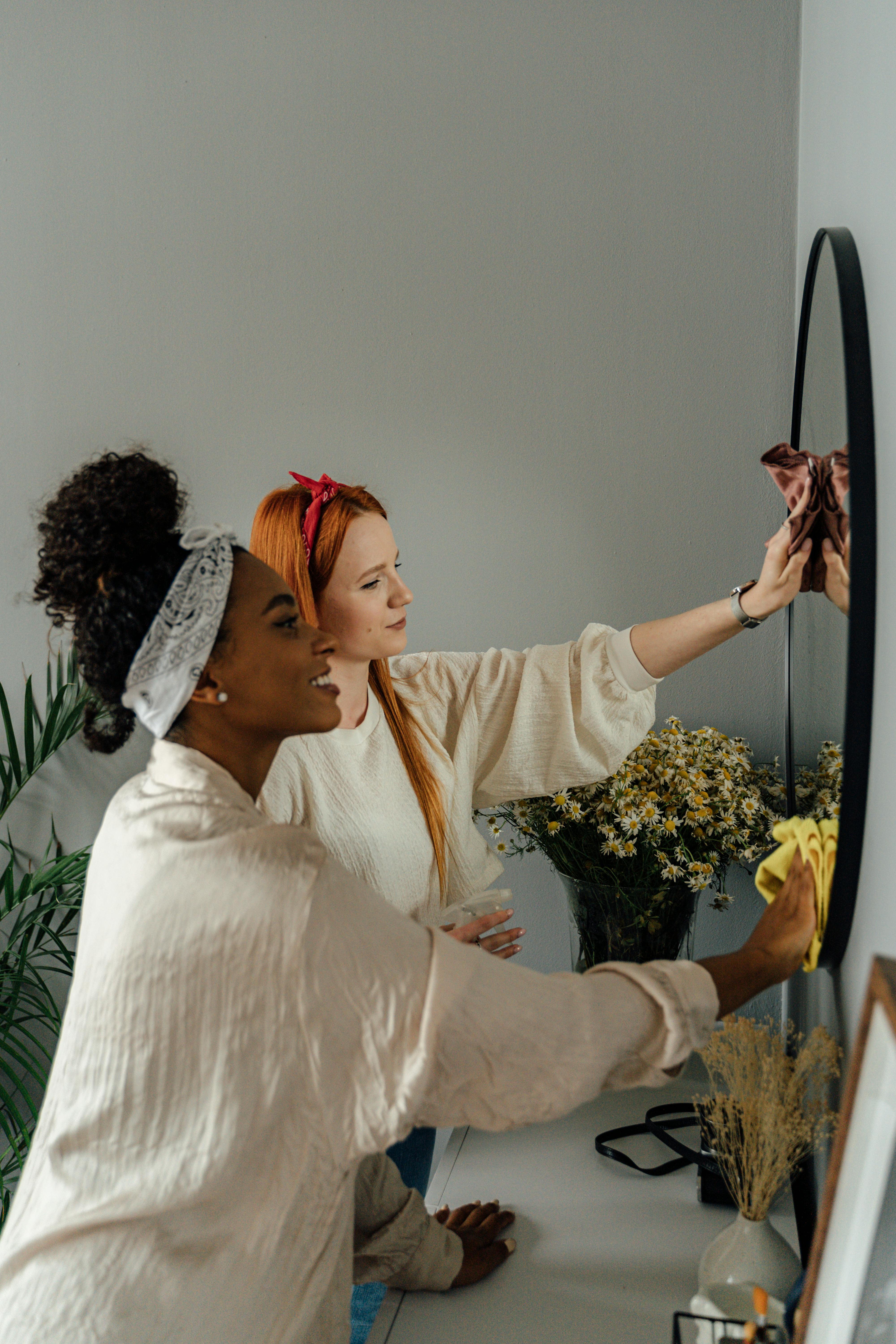 African Women Wiping Mirrors Photos, Download The BEST Free African ...