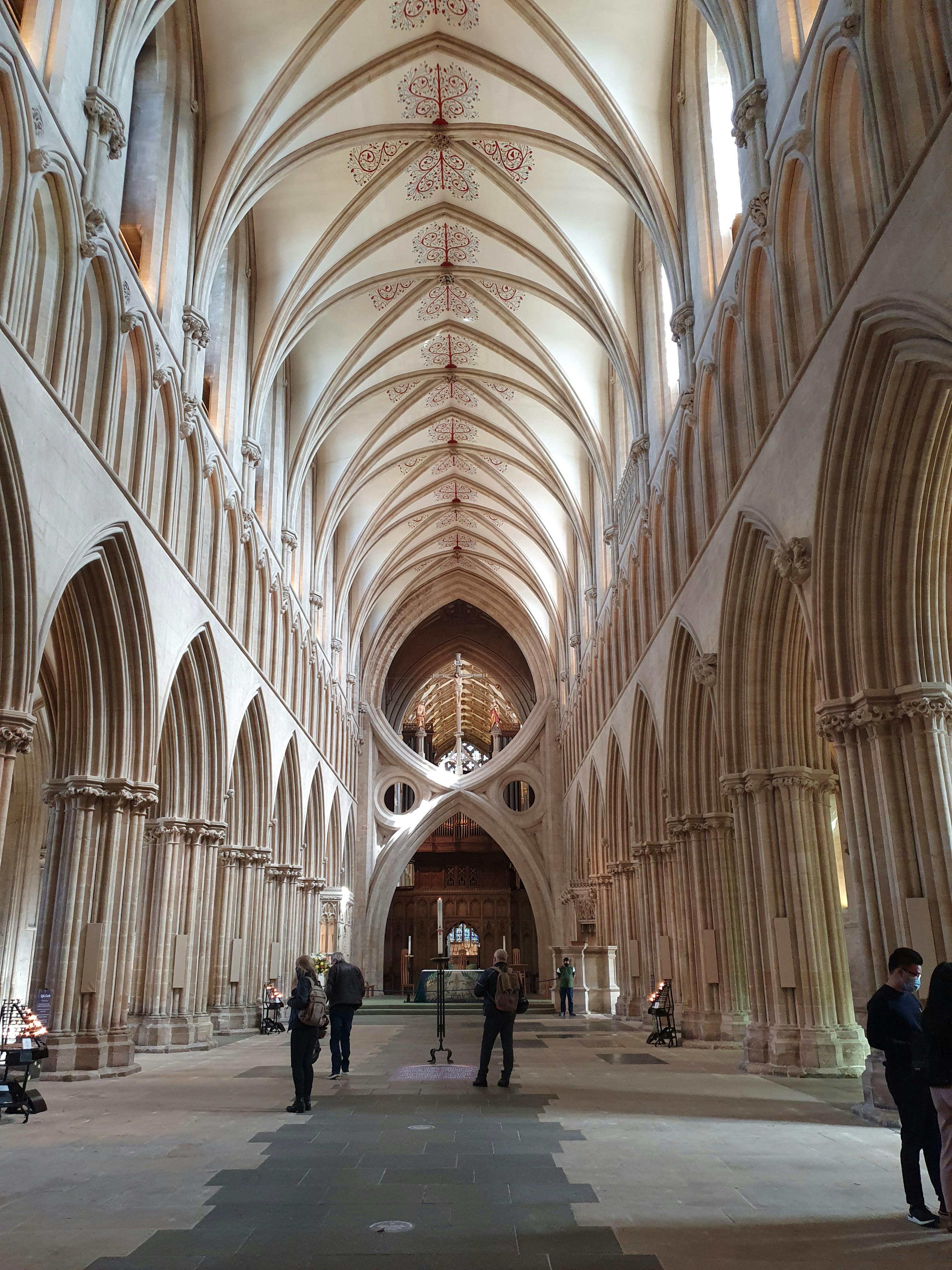 Gothic Interior of Church · Free Stock Photo