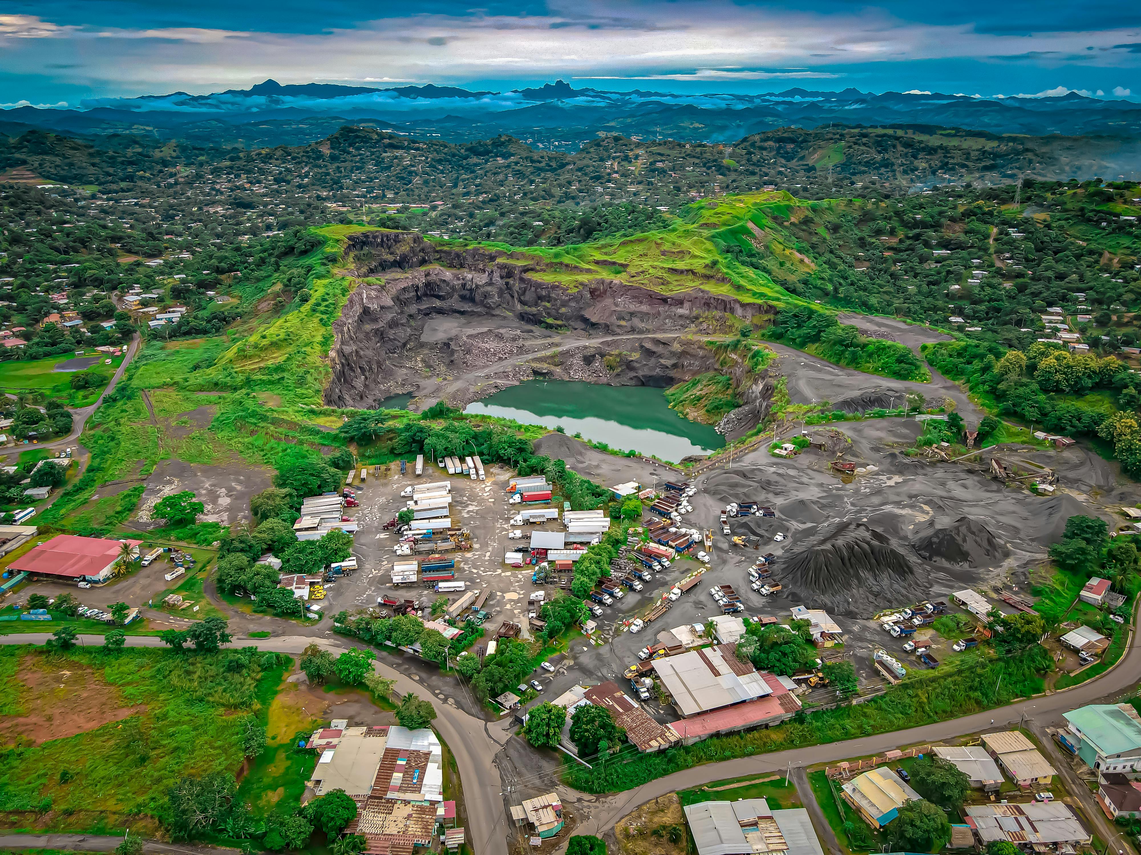 Town in Mountain Nature Landscape · Free Stock Photo