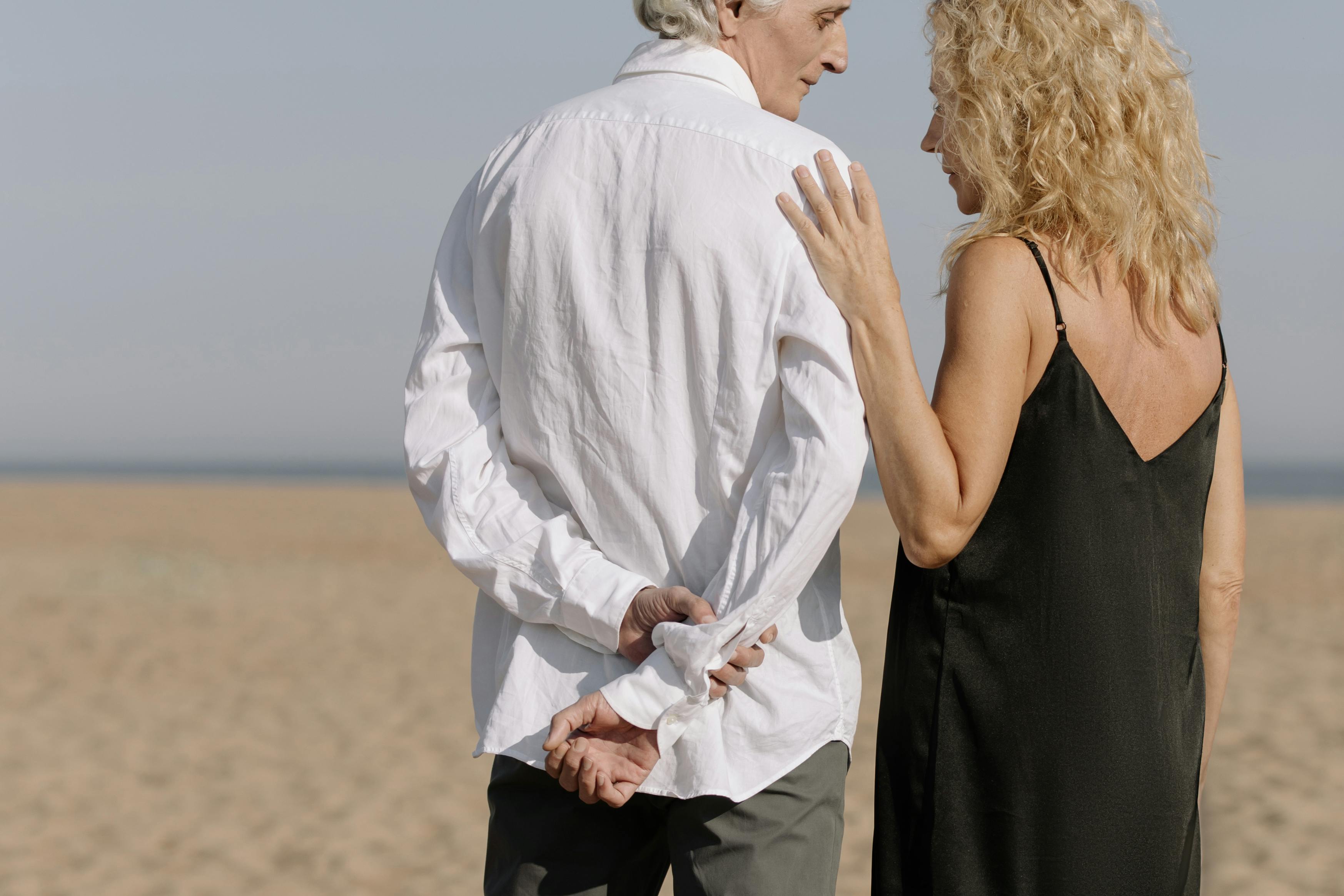 A Couple Dancing Face to Face · Free Stock Photo