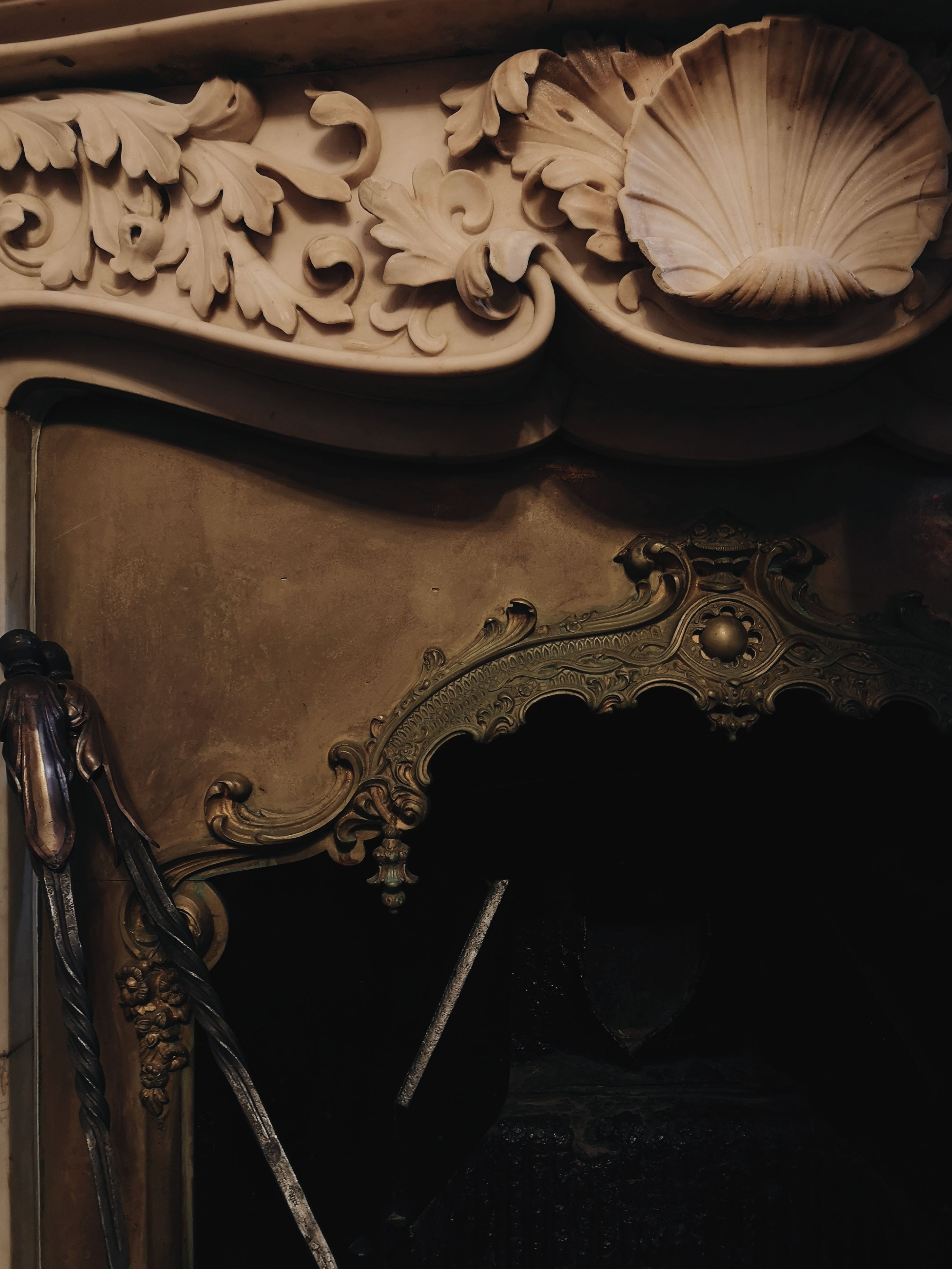 Close-up of a Fireplace · Free Stock Photo