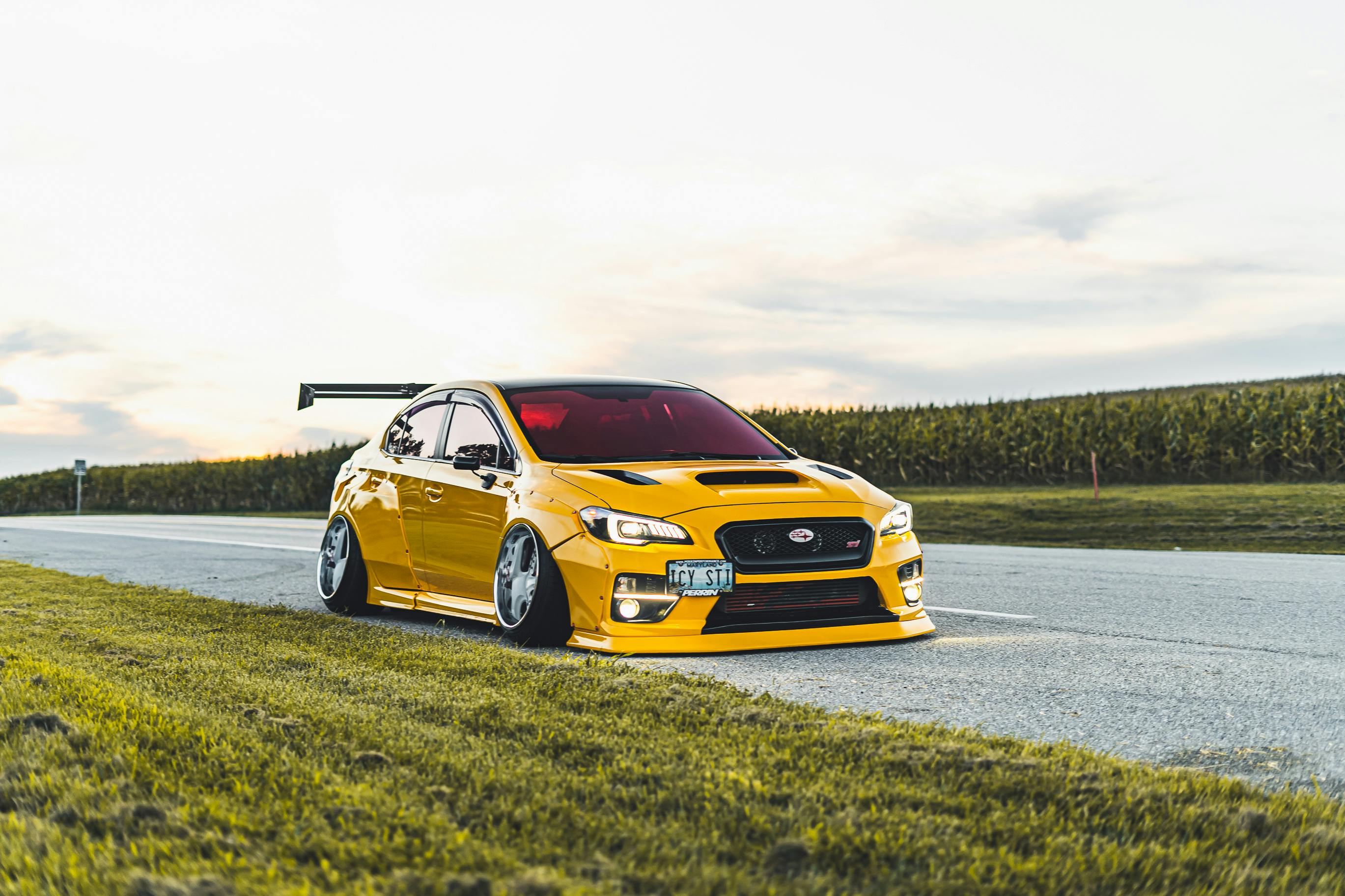 Lowered Yellow Vehicle · Free Stock Photo