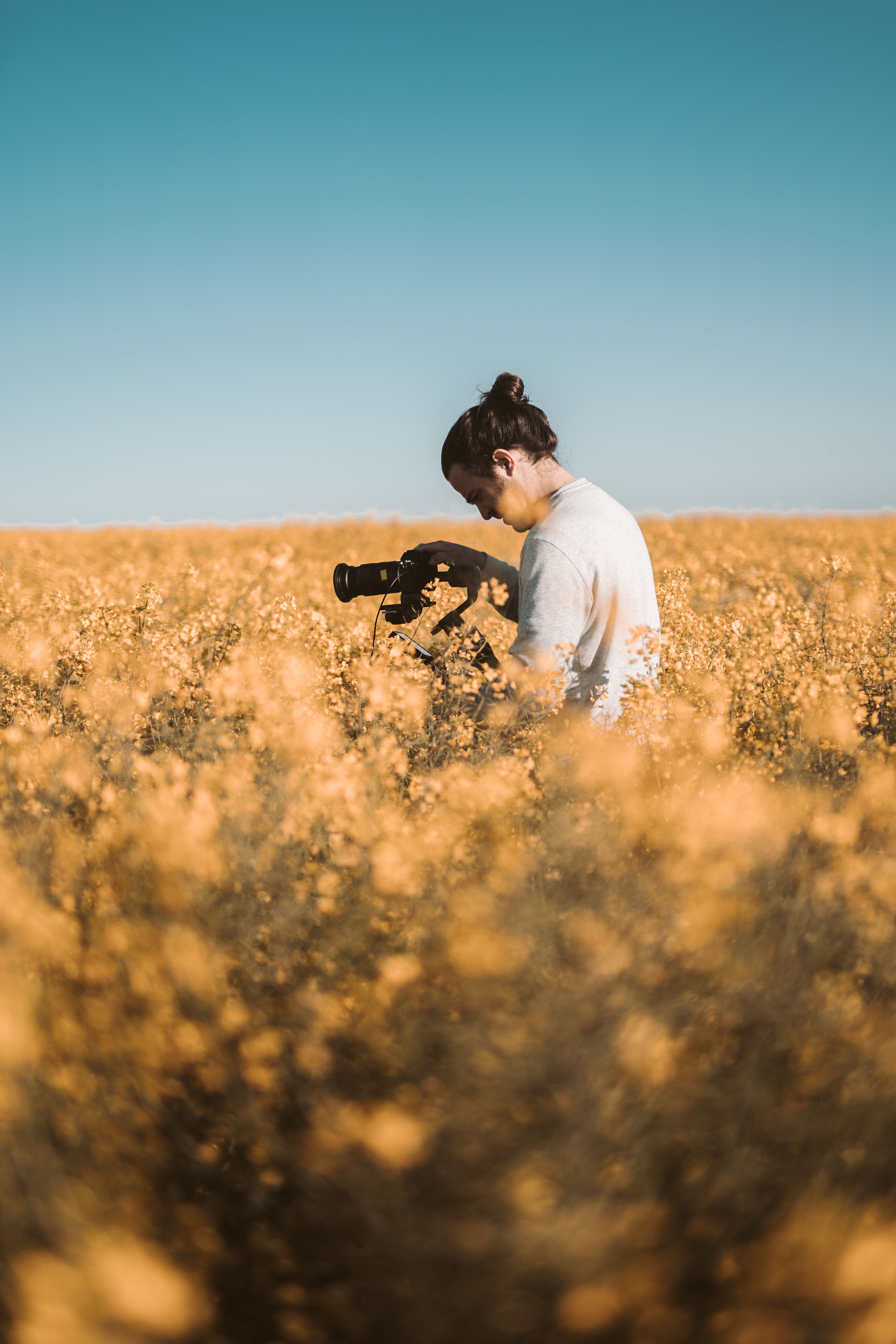 Man In The Field Photos, Download Free Man In The Field Stock Photos ...