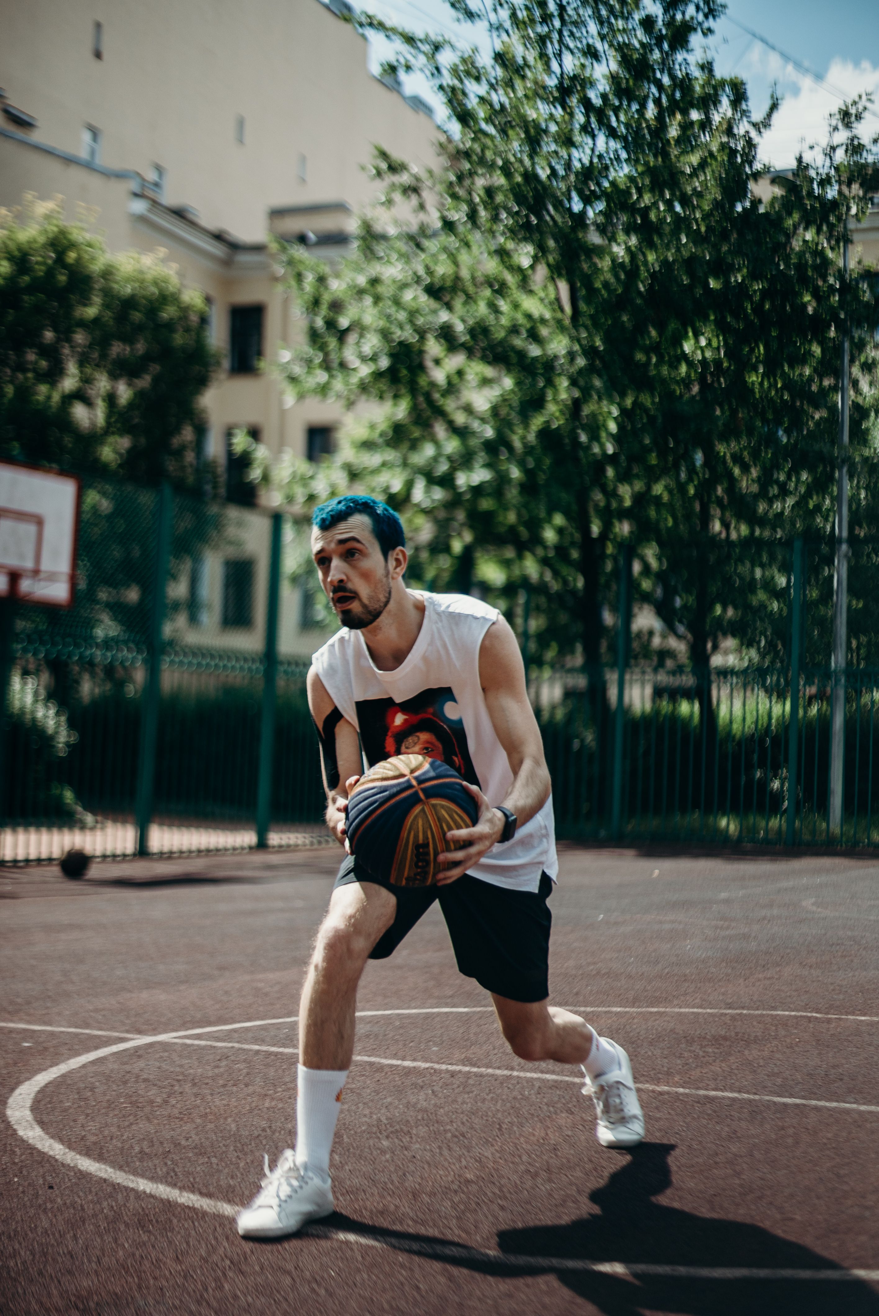 Group Of People Playing Basketball · Free Stock Photo