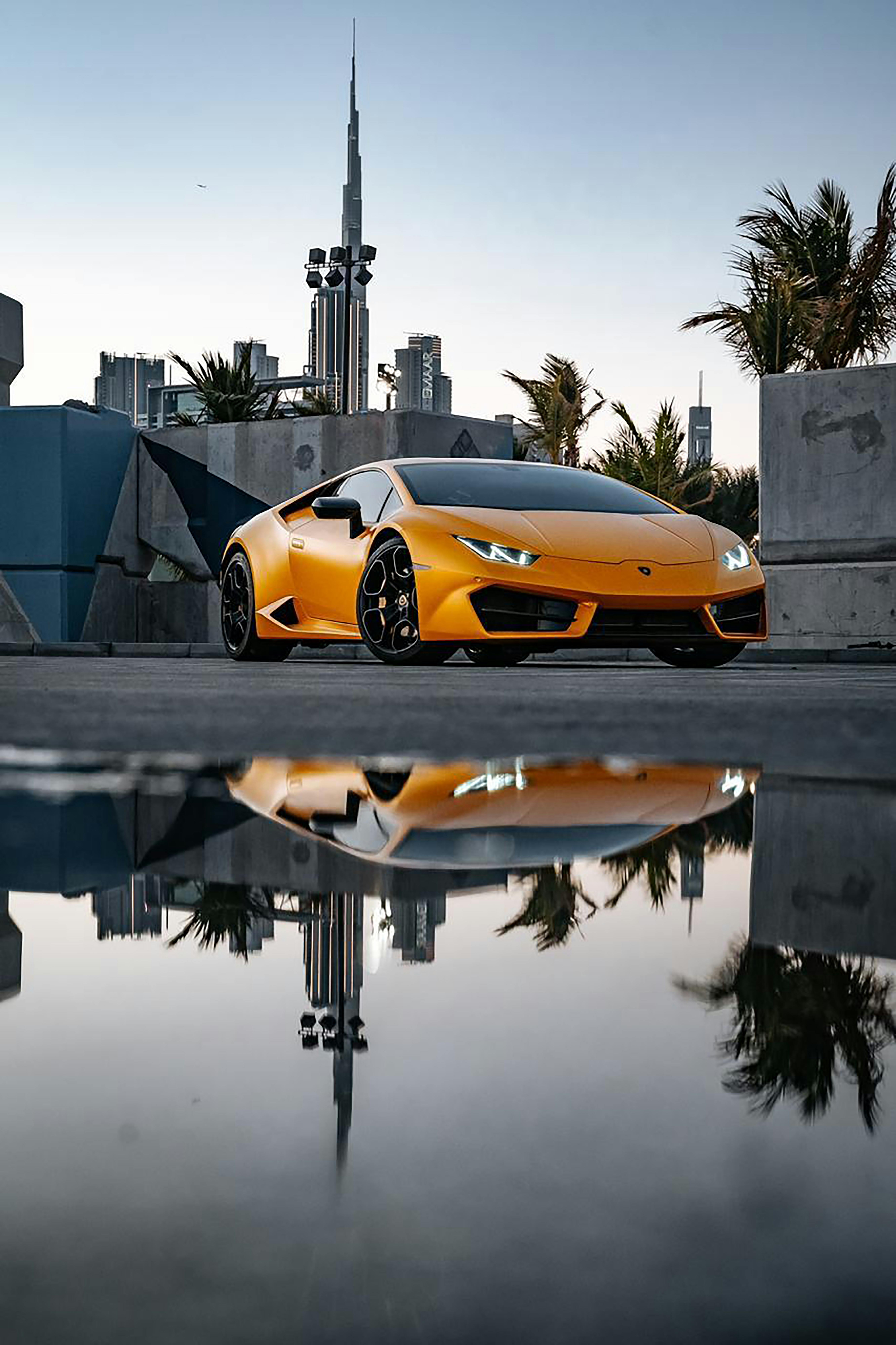 Yellow Sports Car during Day Time · Free Stock Photo