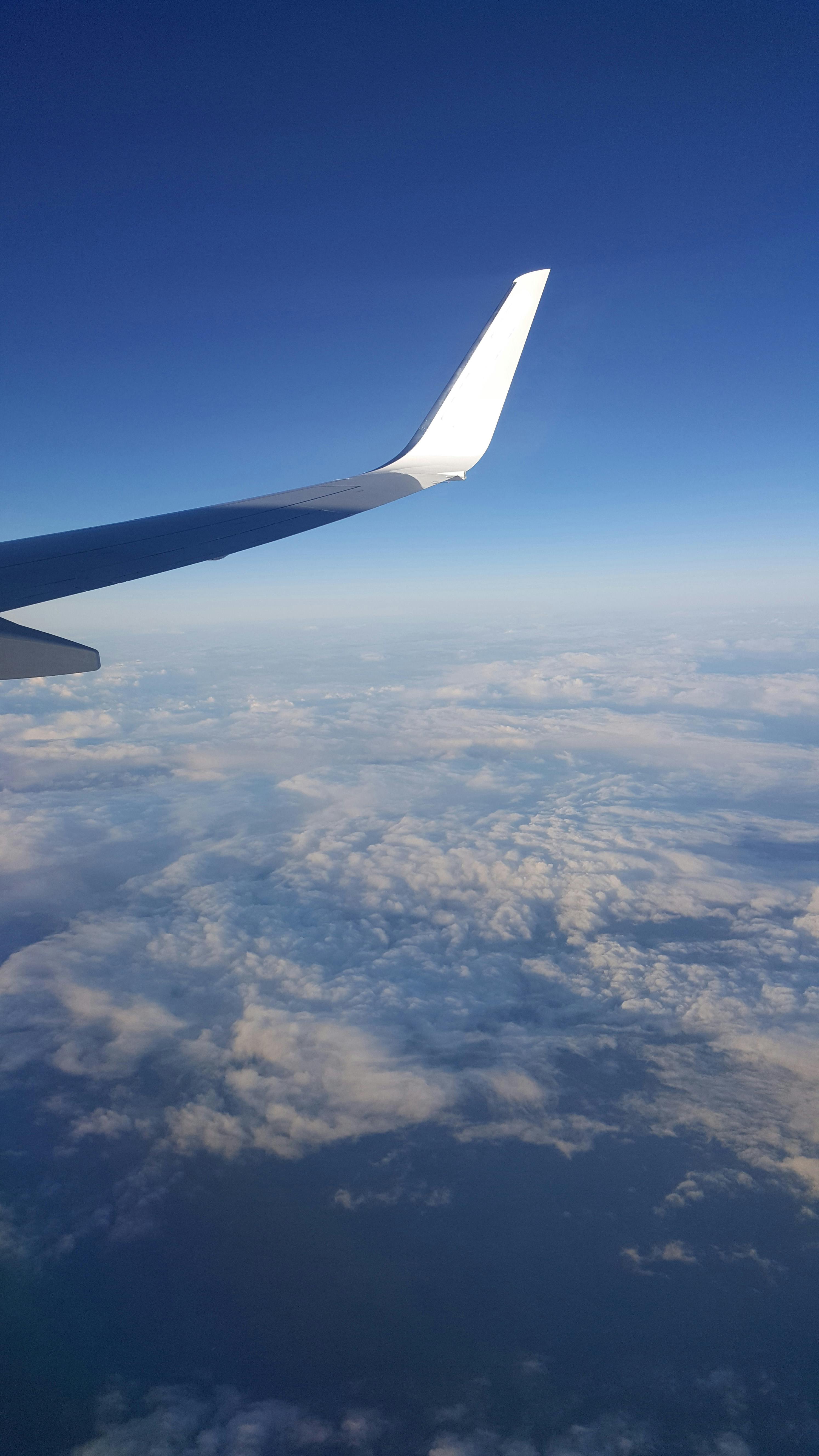 Selective Focus Photo of Airplane Window · Free Stock Photo