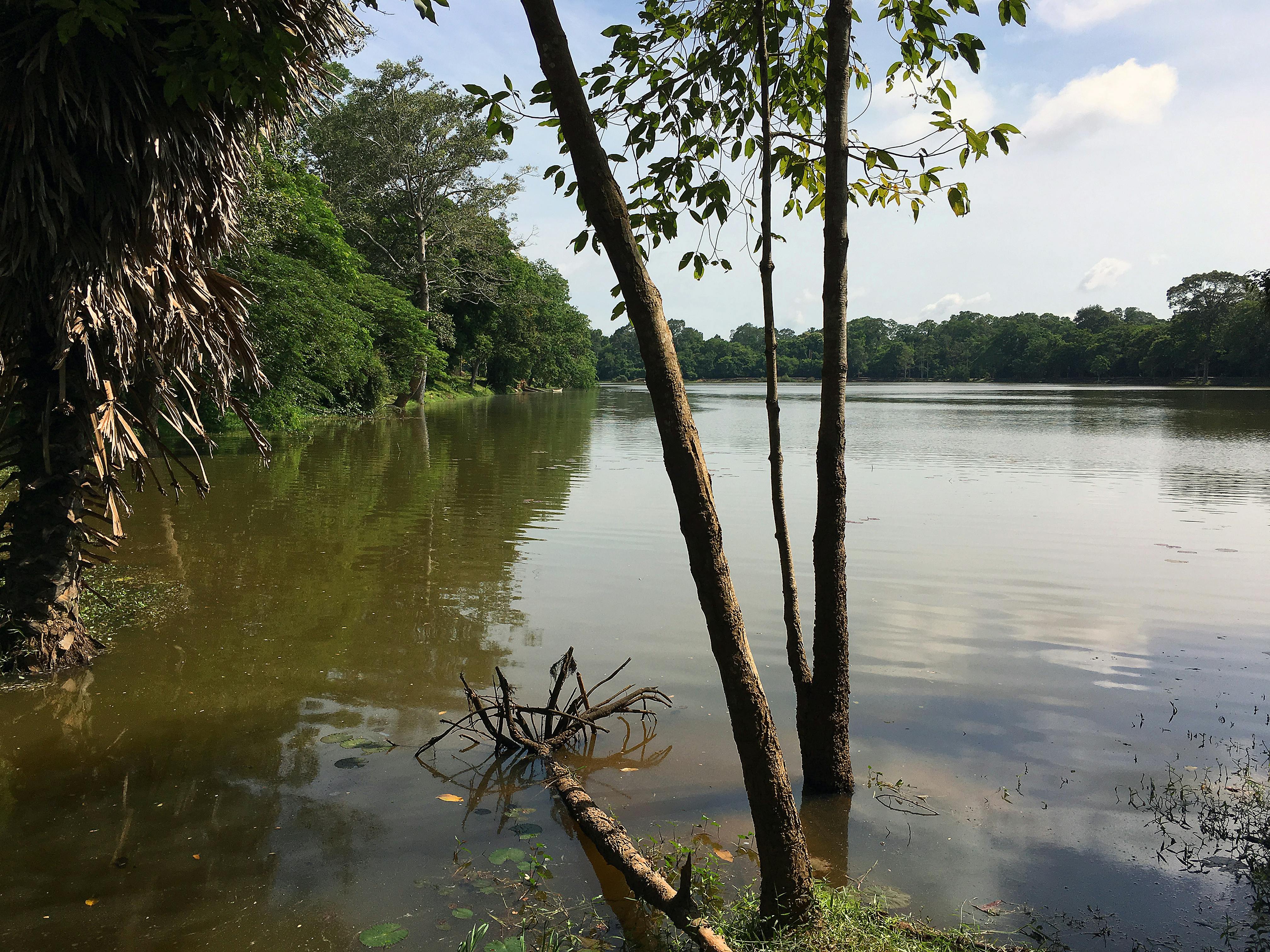 Free stock photo of angkor wat, asia, calm waters