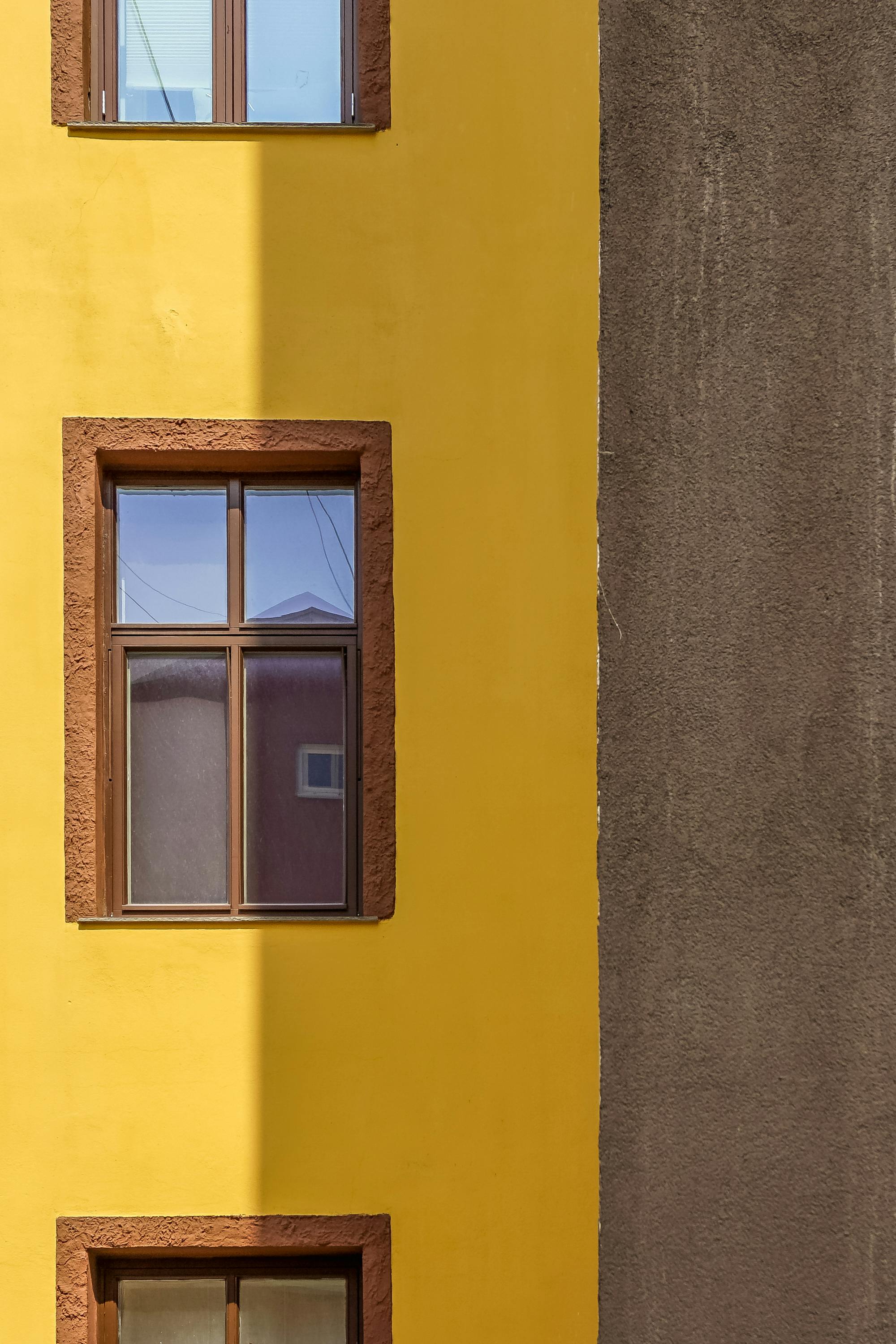 Brown Wooden Framed Windowpanes · Free Stock Photo