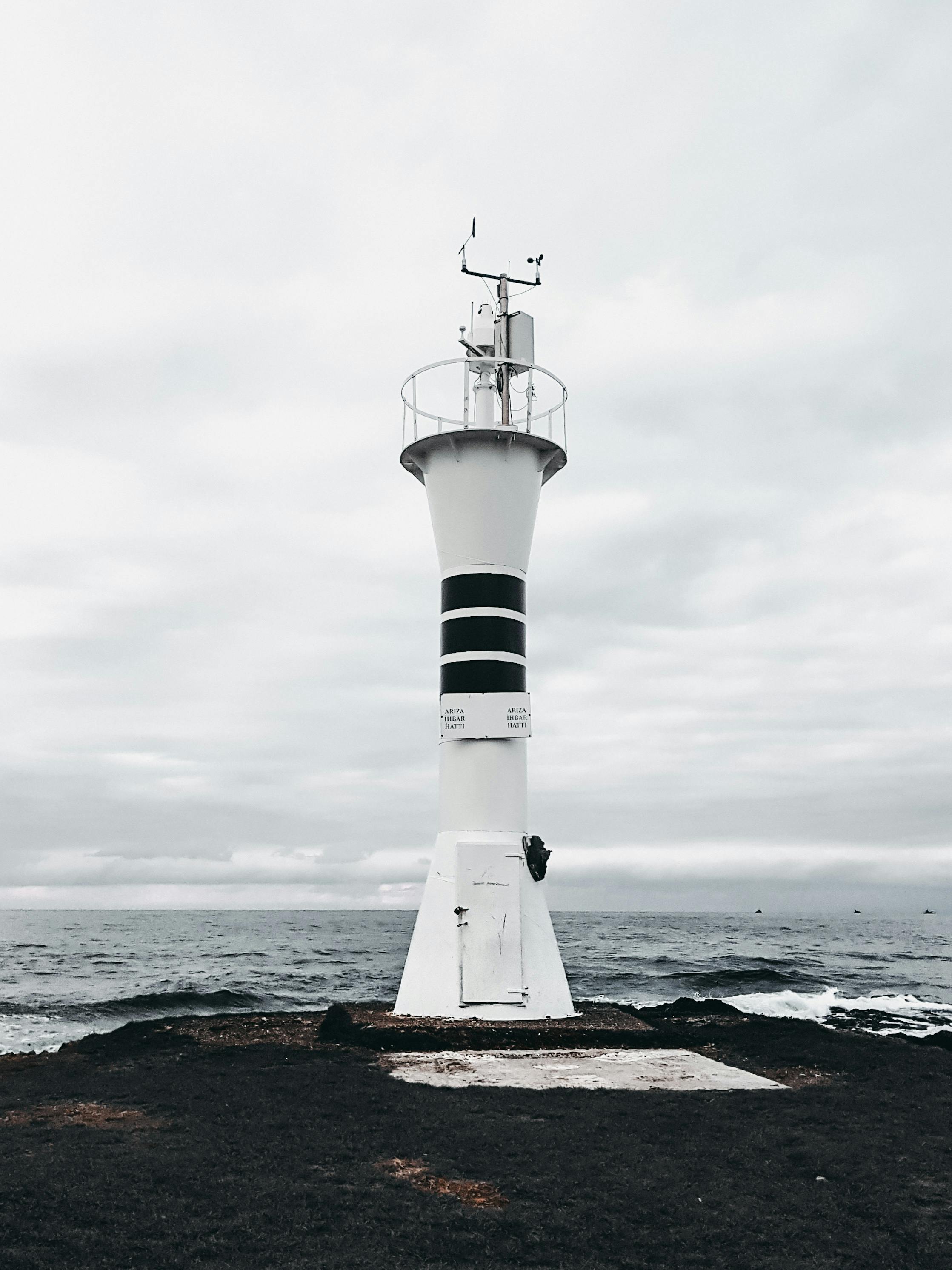 Drone Shot of Lions Lighthouse · Free Stock Photo