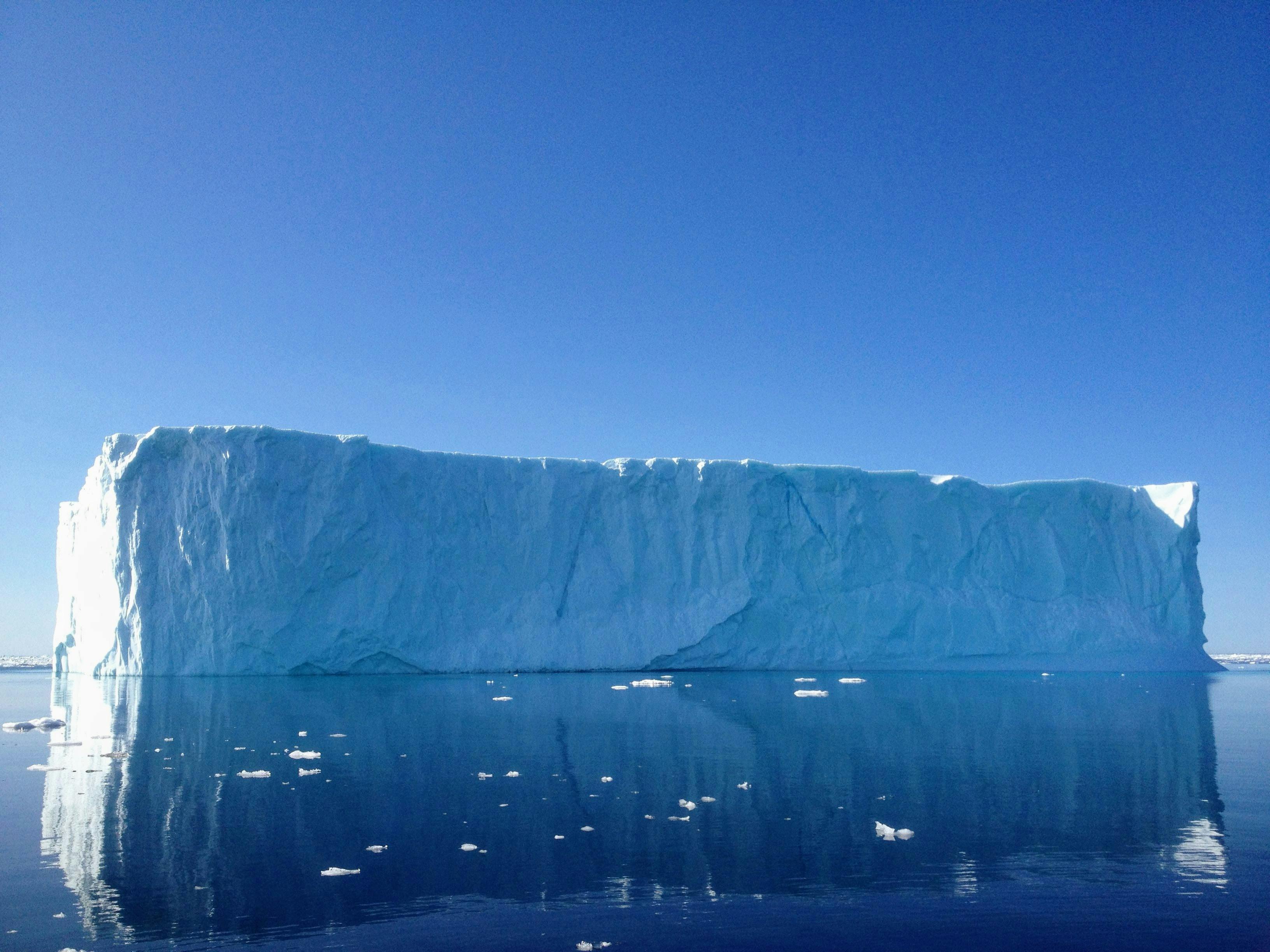 An Iceberg in the Ocean · Free Stock Photo