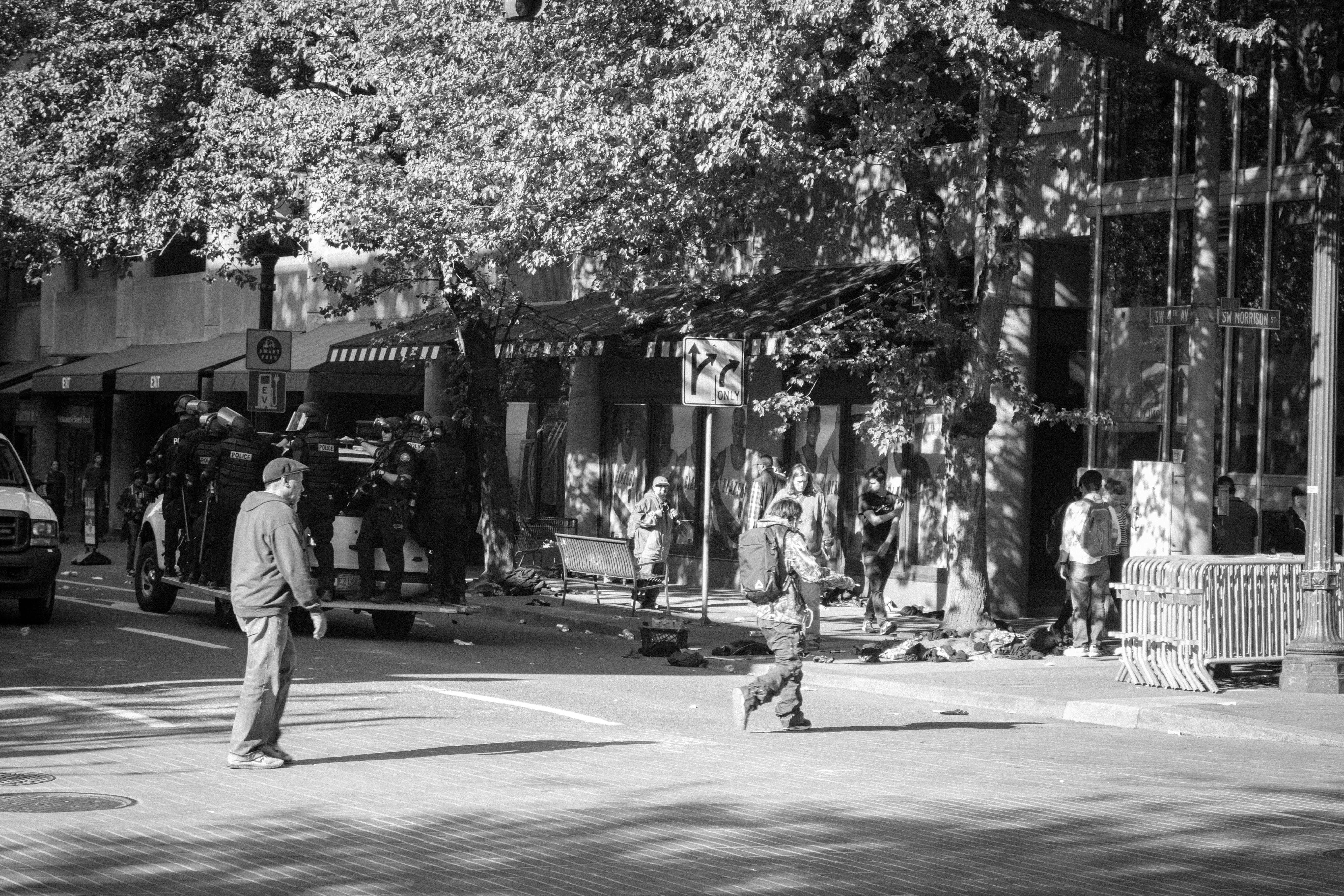 Free stock photo of crowd control, police, police officer