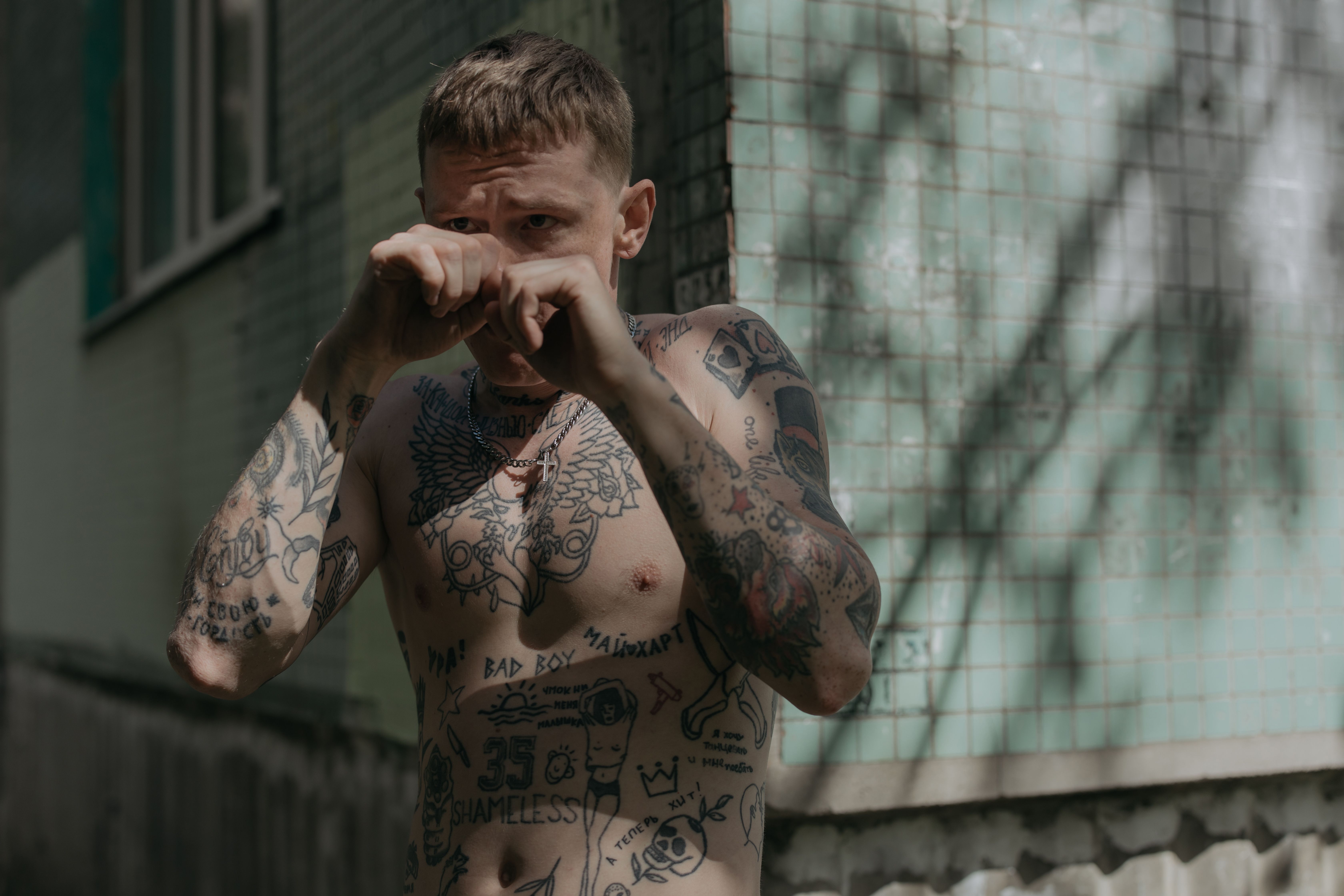 A Boxer Training with a Medicine Ball at a Gym · Free Stock Photo