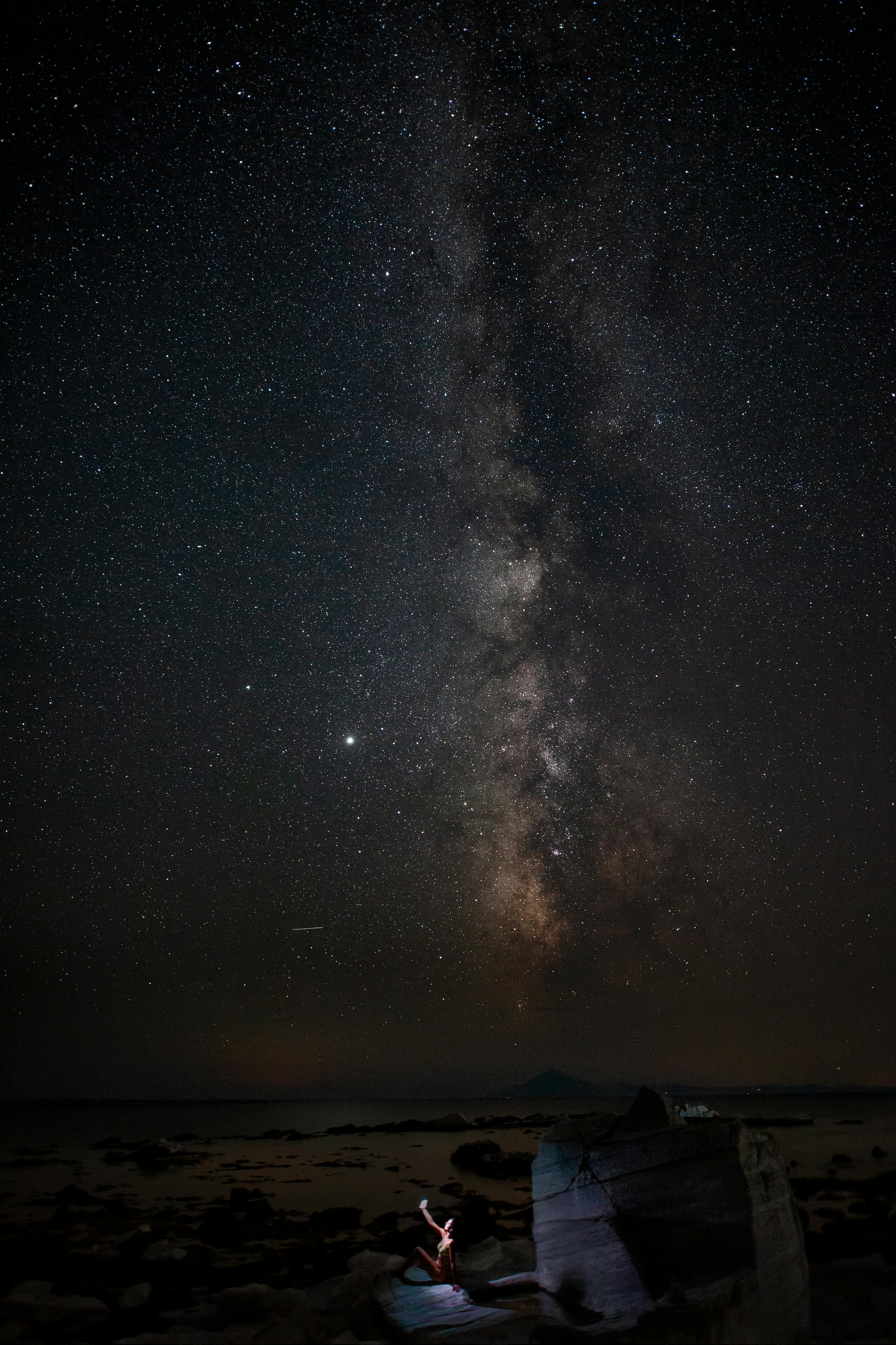 Milky Way At Sea Photos, Download The BEST Free Milky Way At Sea Stock ...