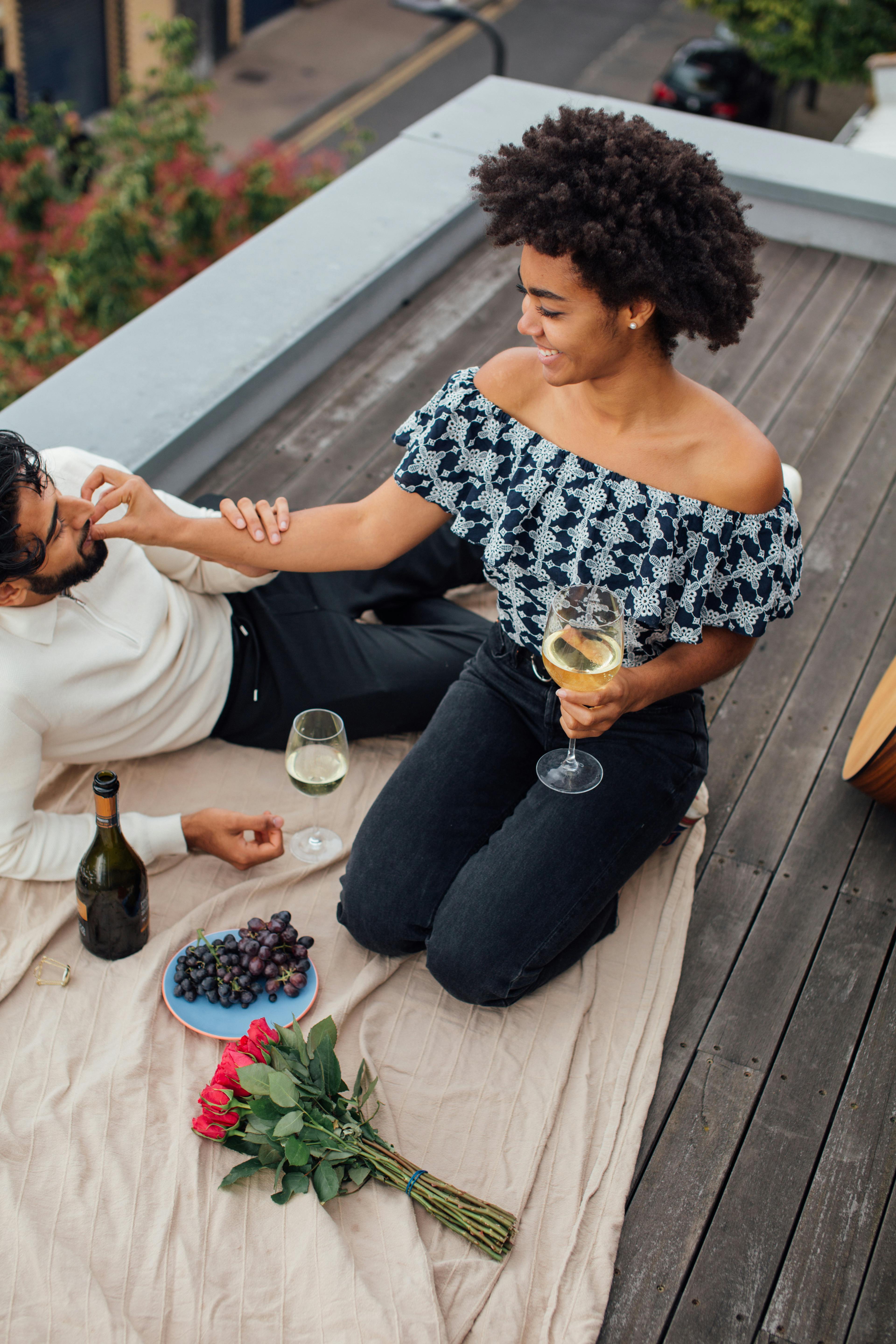 A Couple Having a Picnic · Free Stock Photo