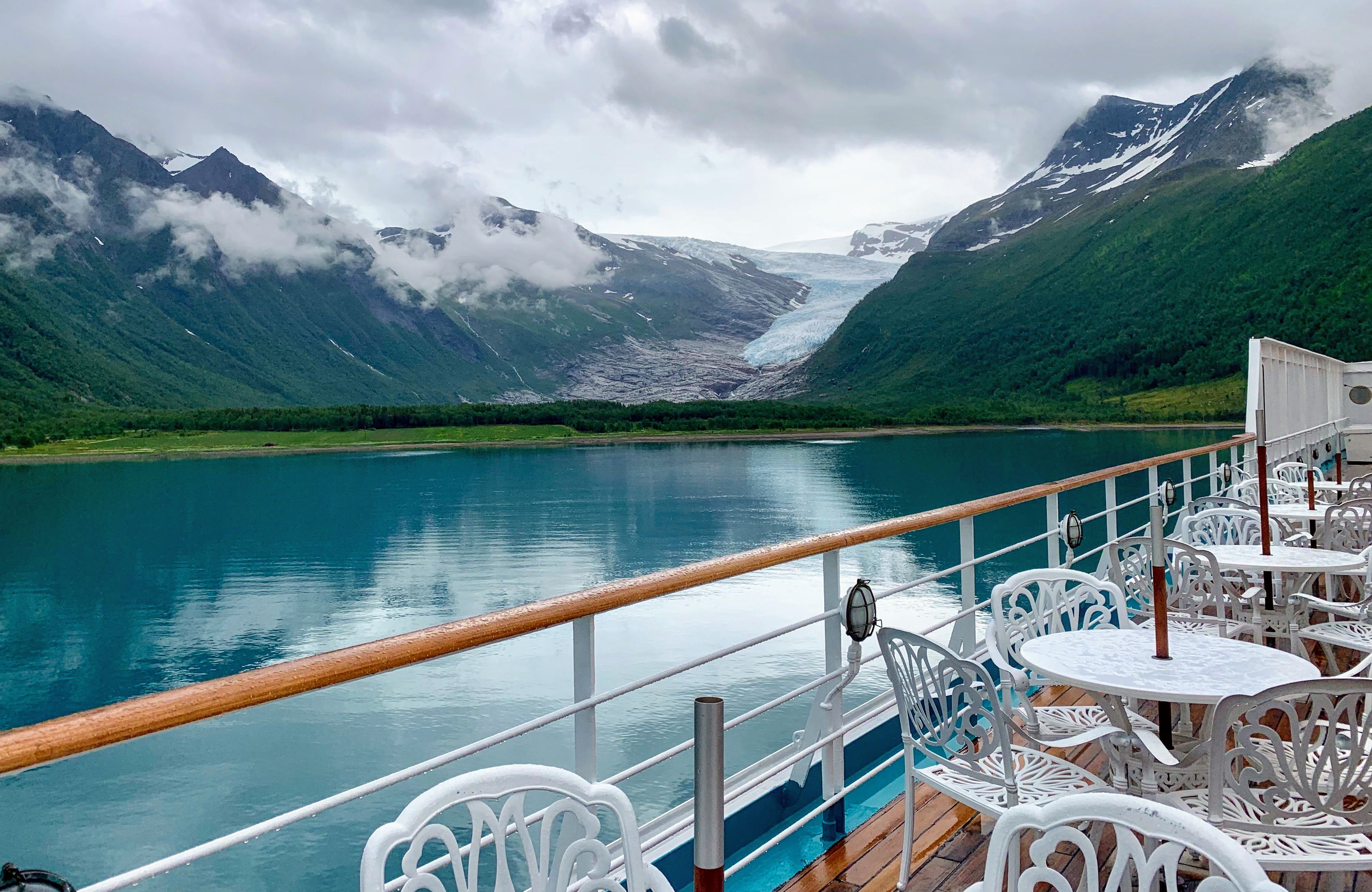 Wooden Railings on Flooded Deck · Free Stock Photo