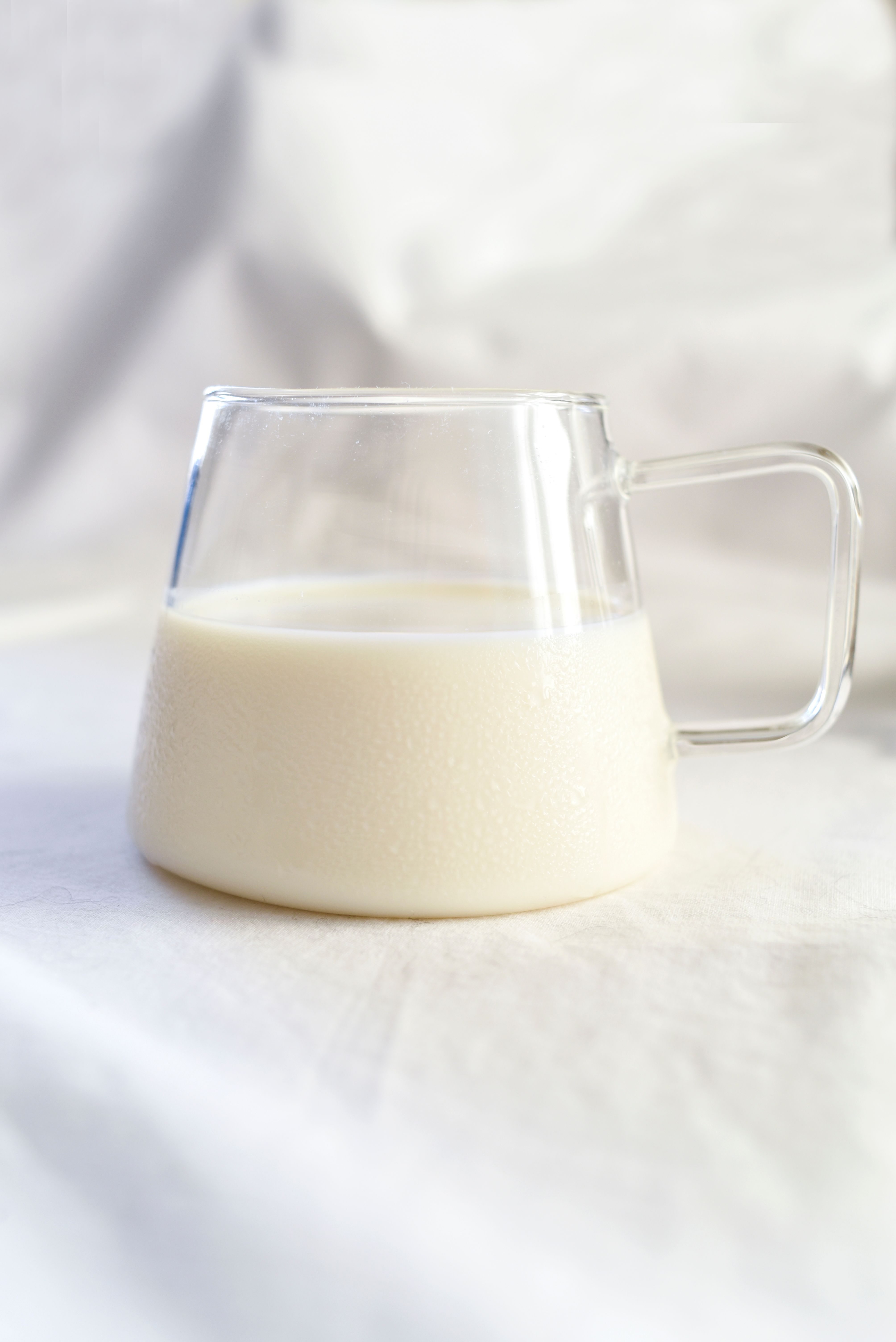 Yellow Ceramic Mug With Milk · Free Stock Photo