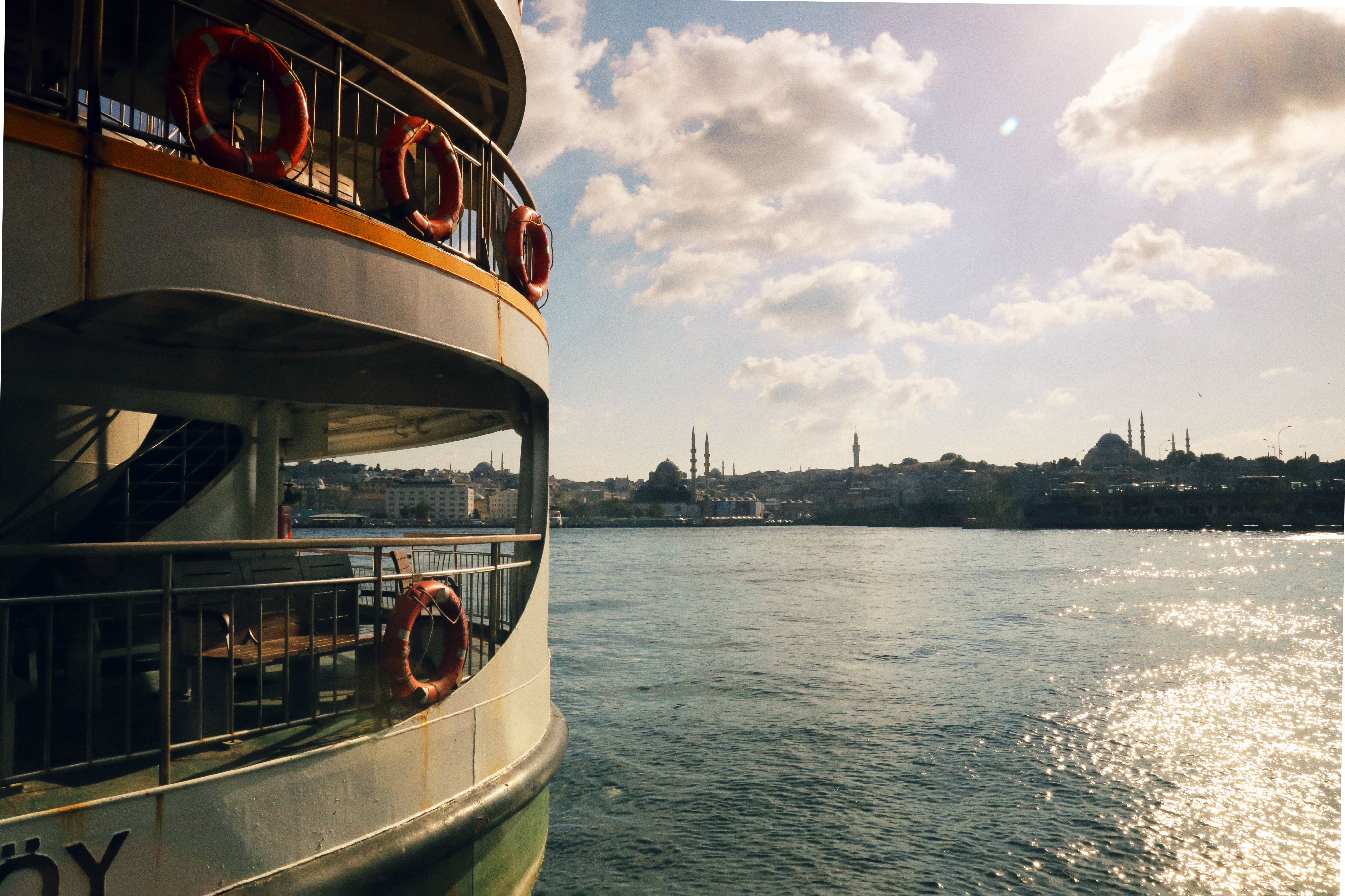 A Ferry Boat on the Sea · Free Stock Photo