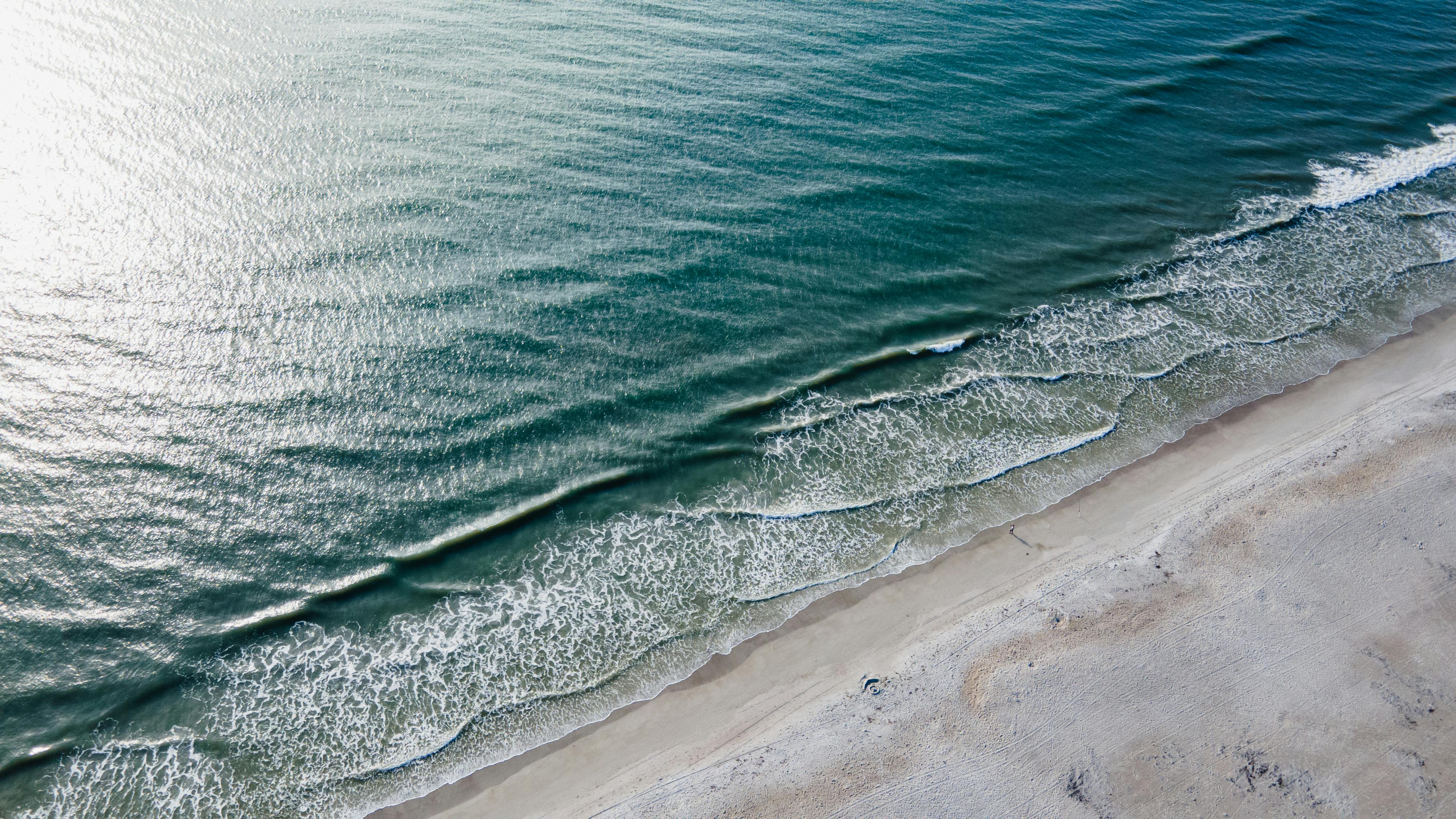 Aerial View of a Seashore · Free Stock Photo
