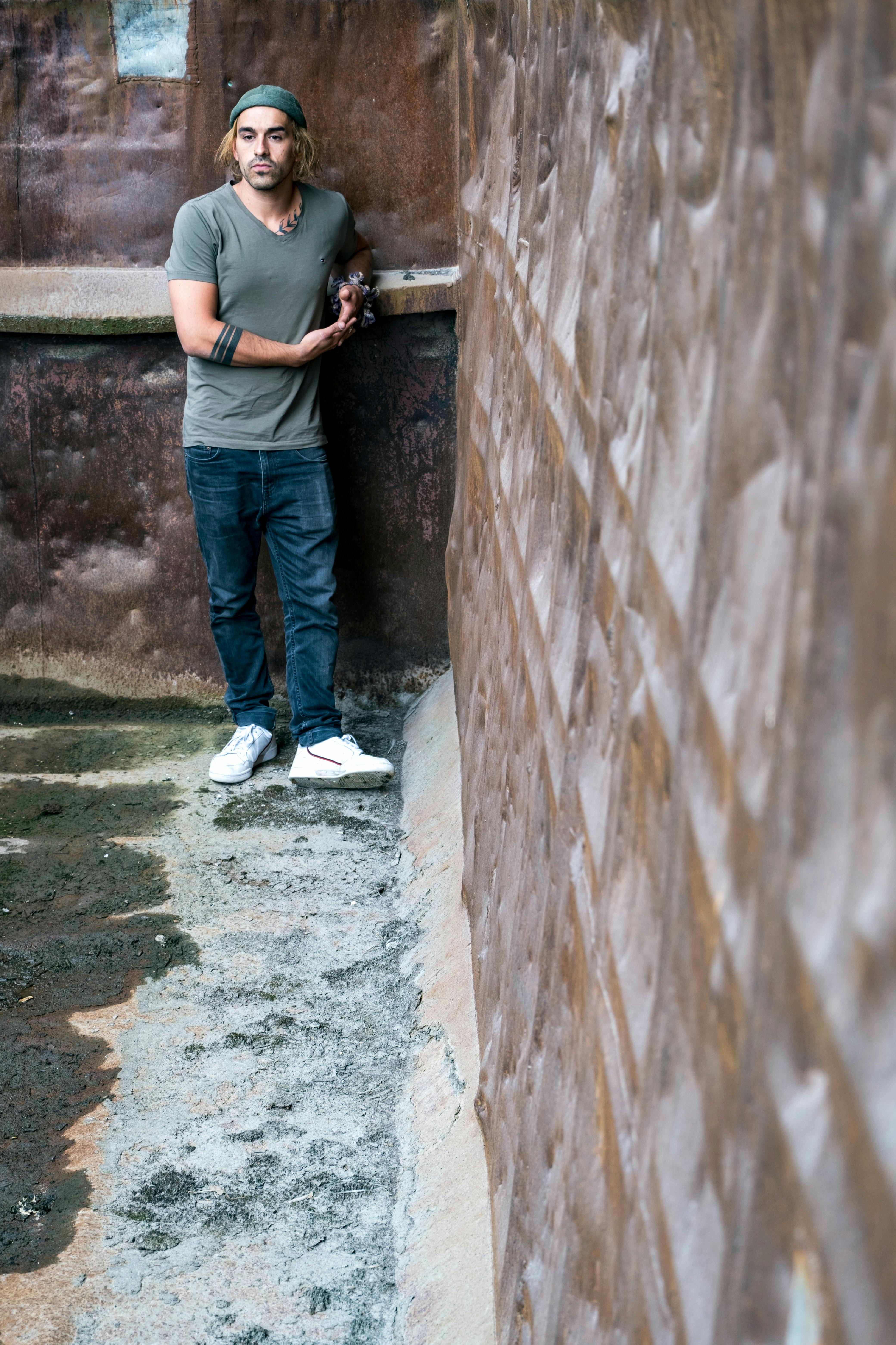 Man in Corner · Free Stock Photo