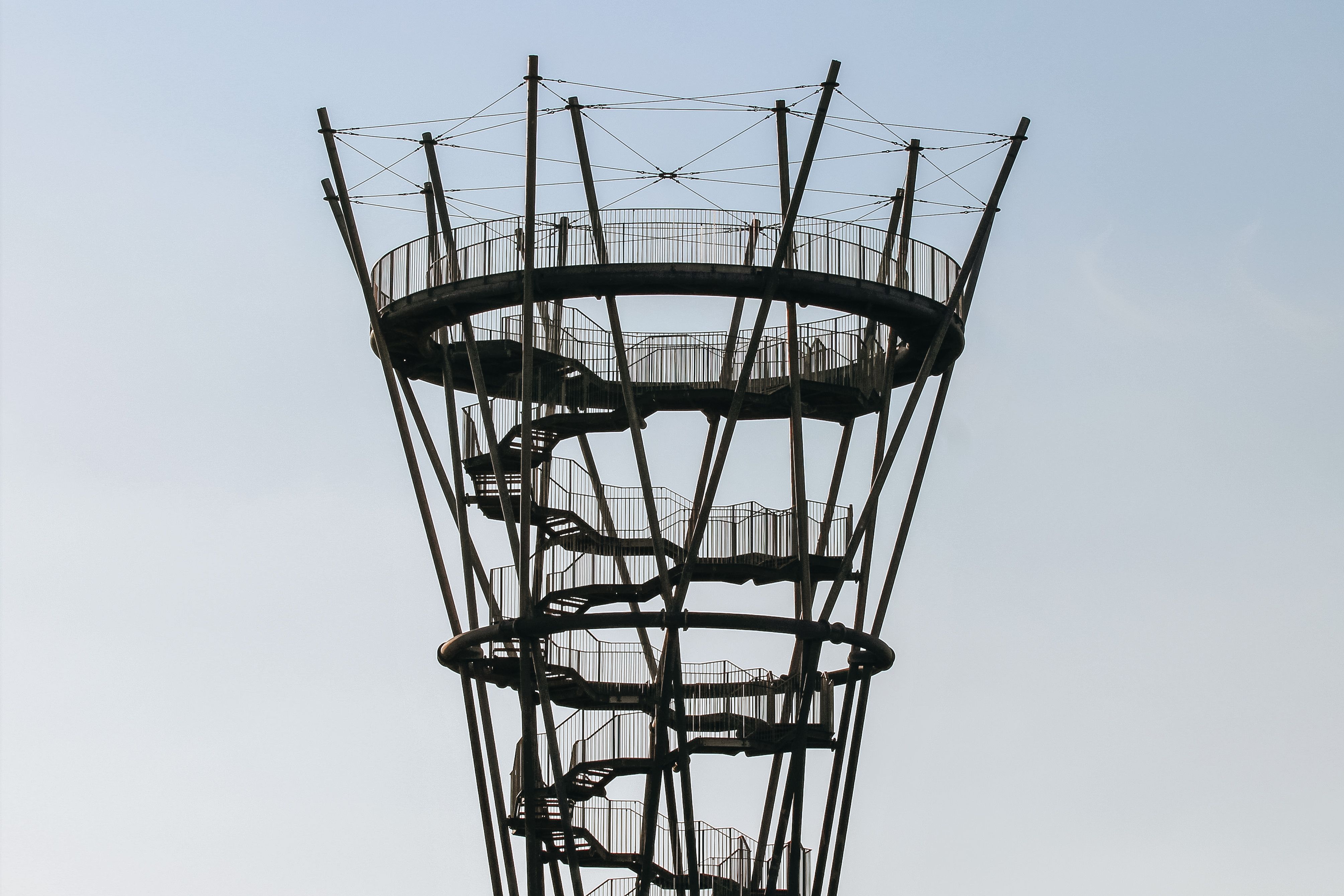 Brown and Black Clock Tower Under the Blue Sky · Free Stock Photo