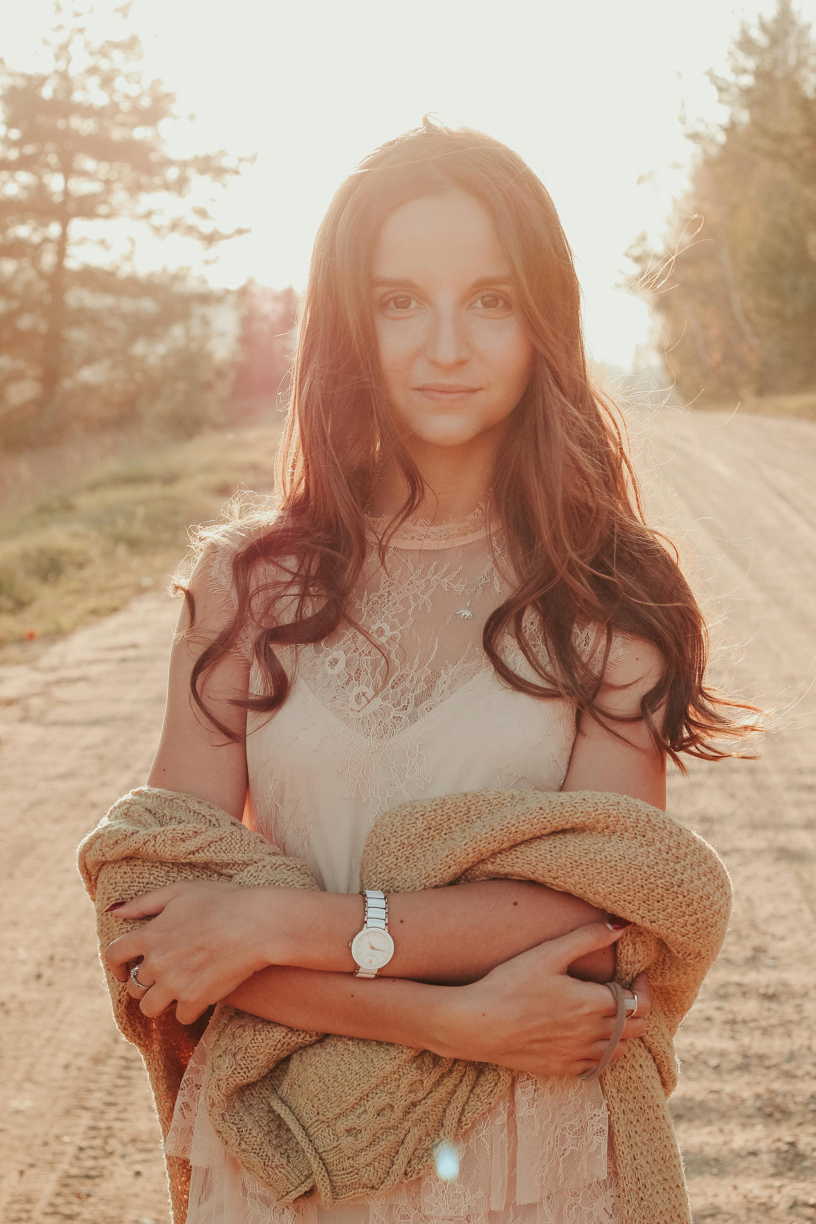Portrait Of A Beautiful Woman Free Stock Photo