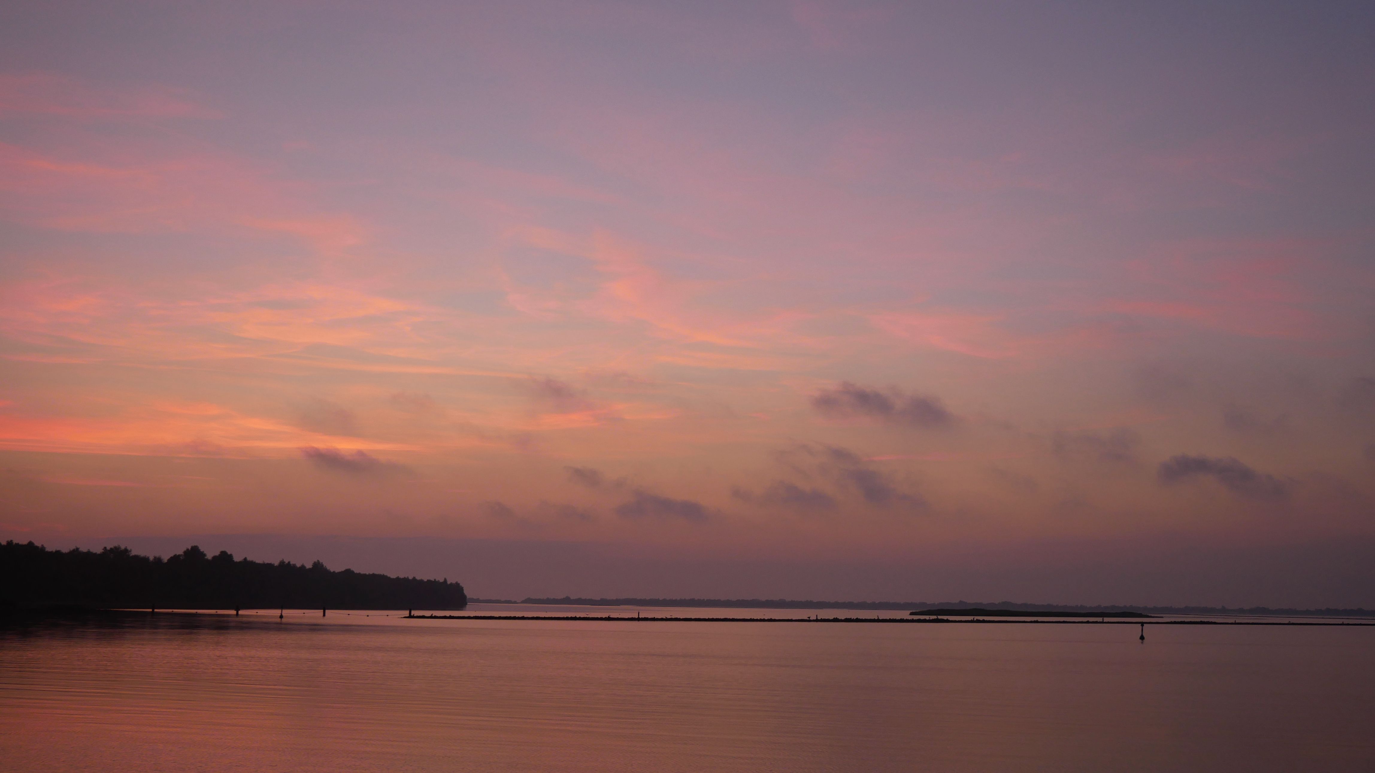 Beautiful Pink and Purple Clouds on a Sunset Sky · Free Stock Photo