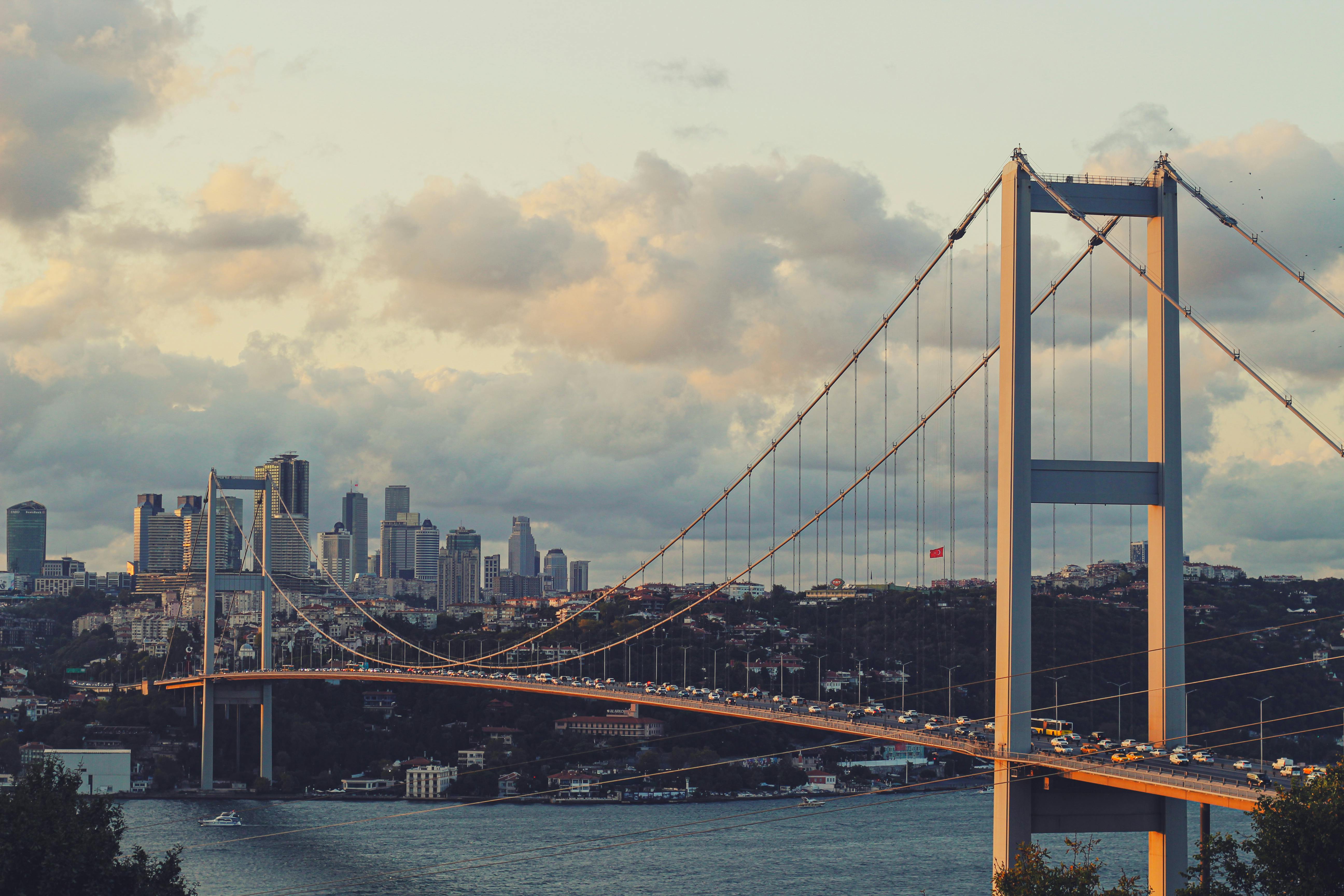 The Bosphorus Bridge in Istanbul · Free Stock Photo