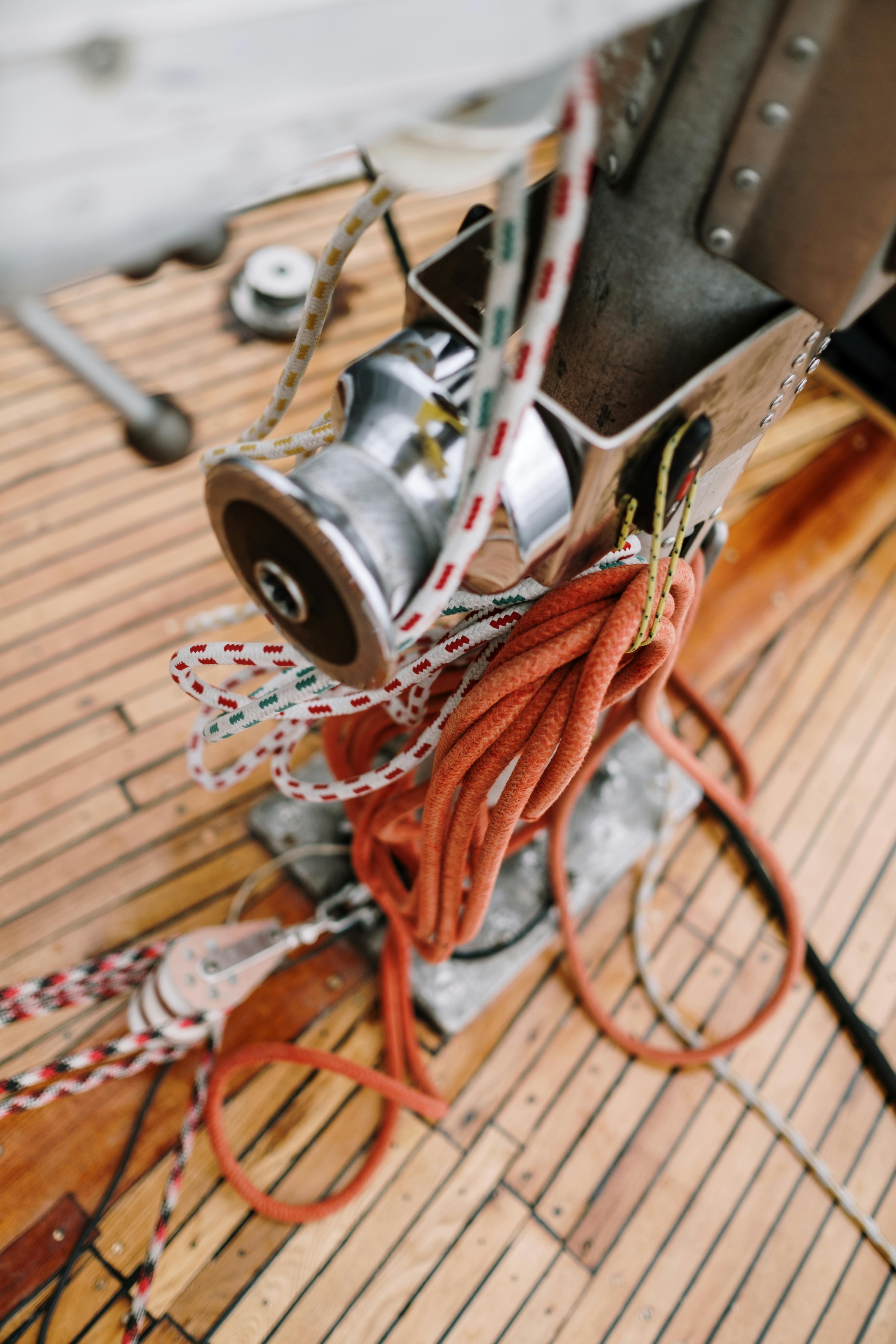 Rigging Ropes on a Boat · Free Stock Photo