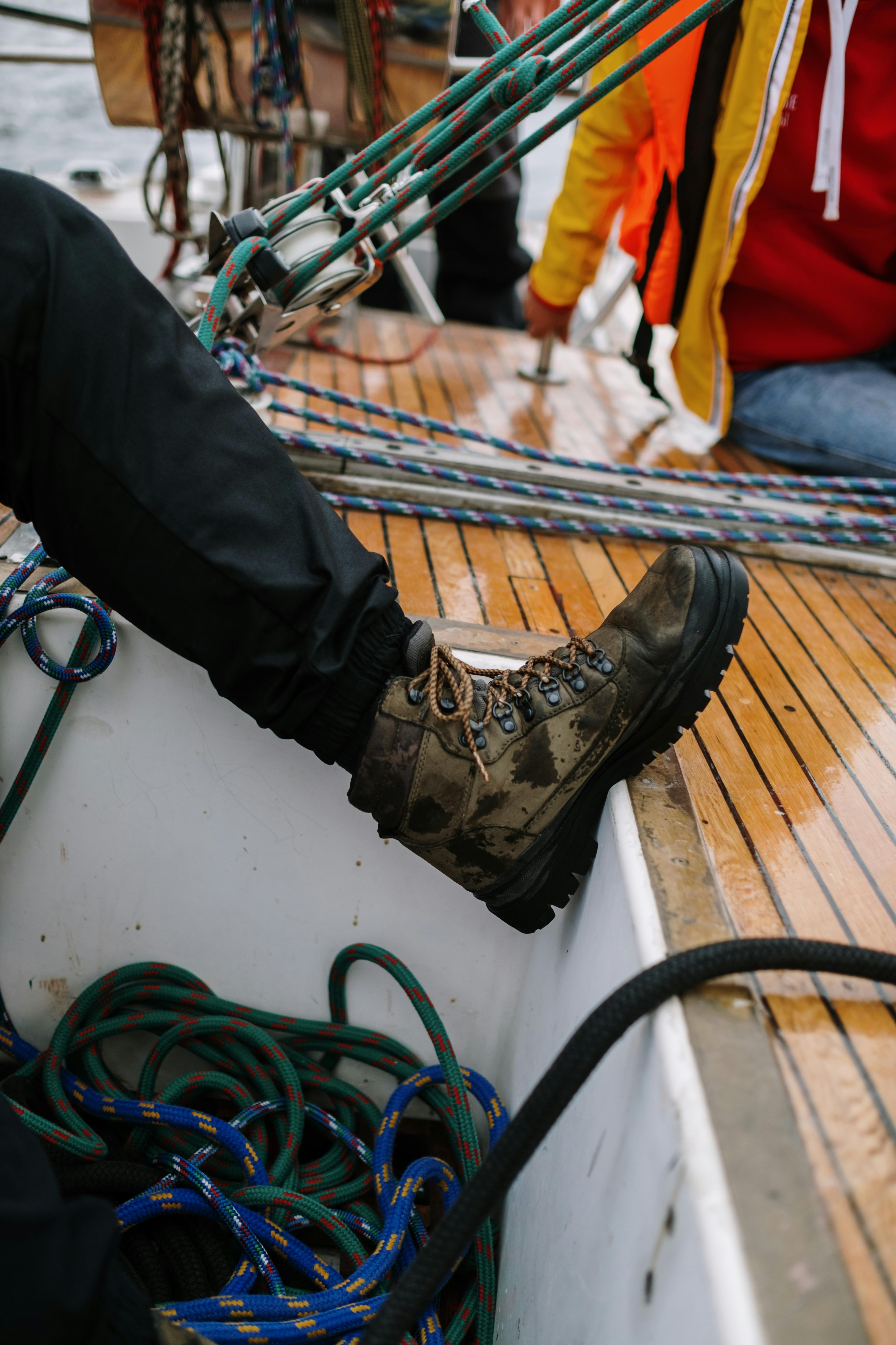Brown and Black Hiking Boot · Free Stock Photo
