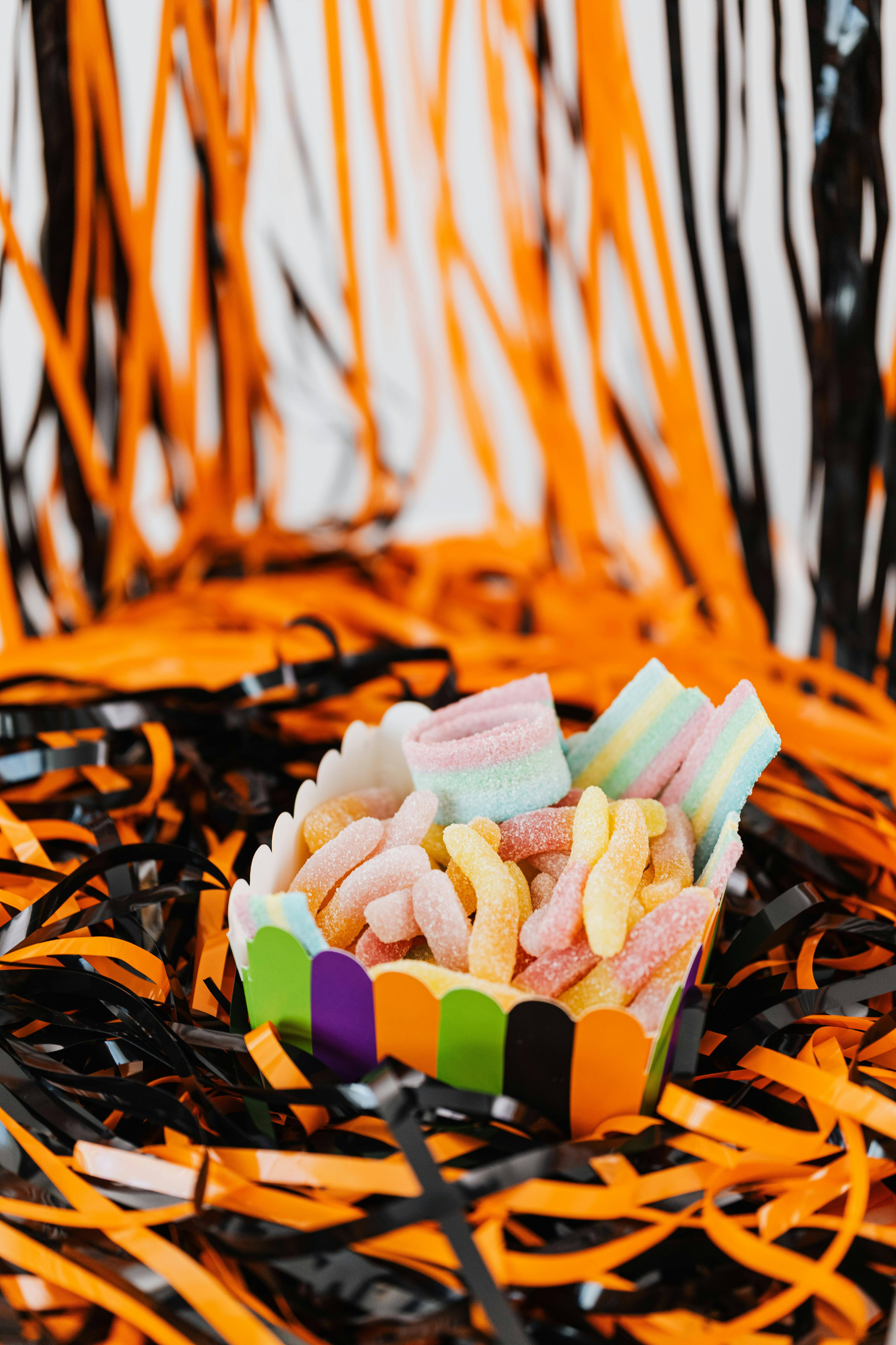 Assorted Chewy Candies in a Container · Free Stock Photo