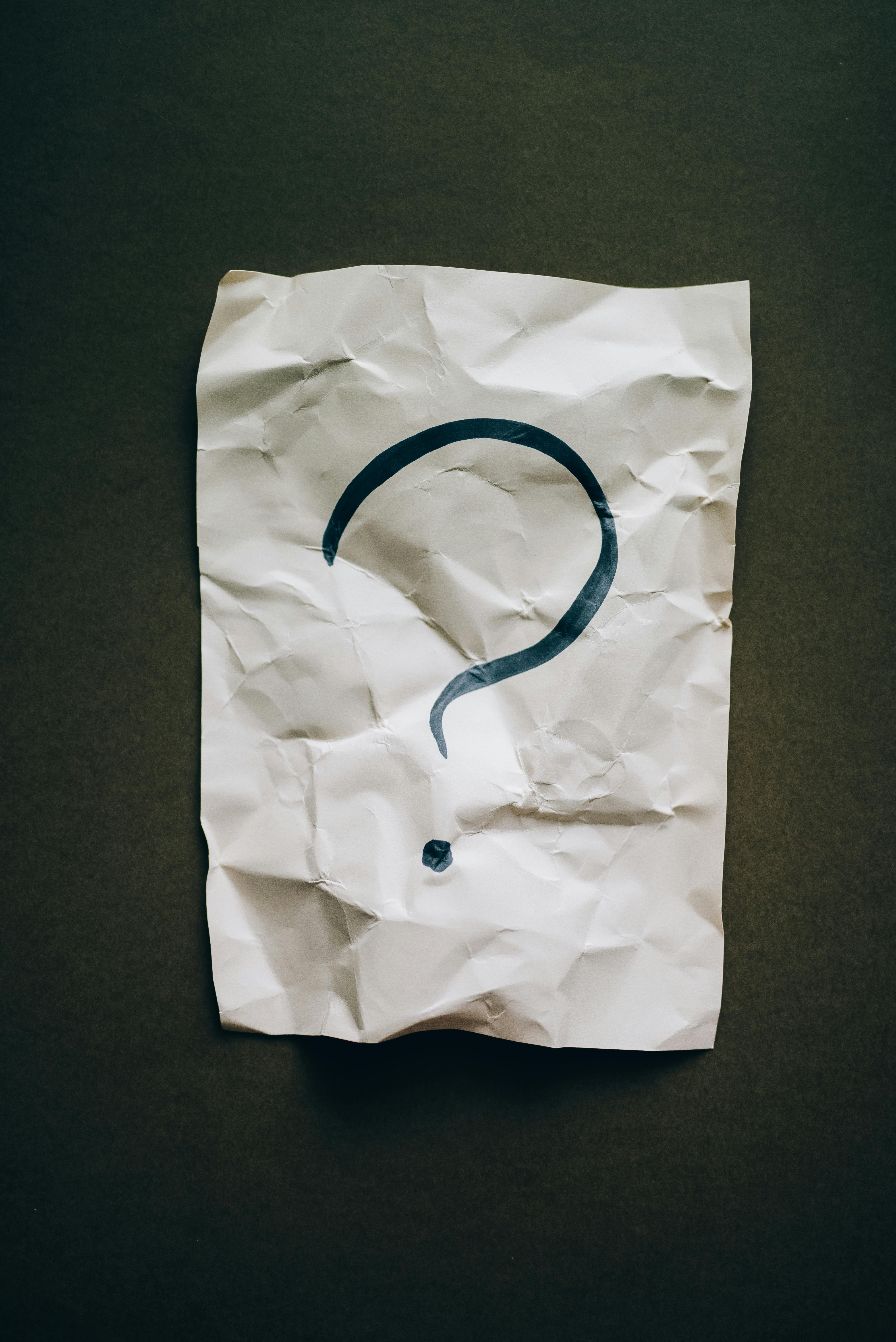 Question Marks on Craft Paper · Free Stock Photo