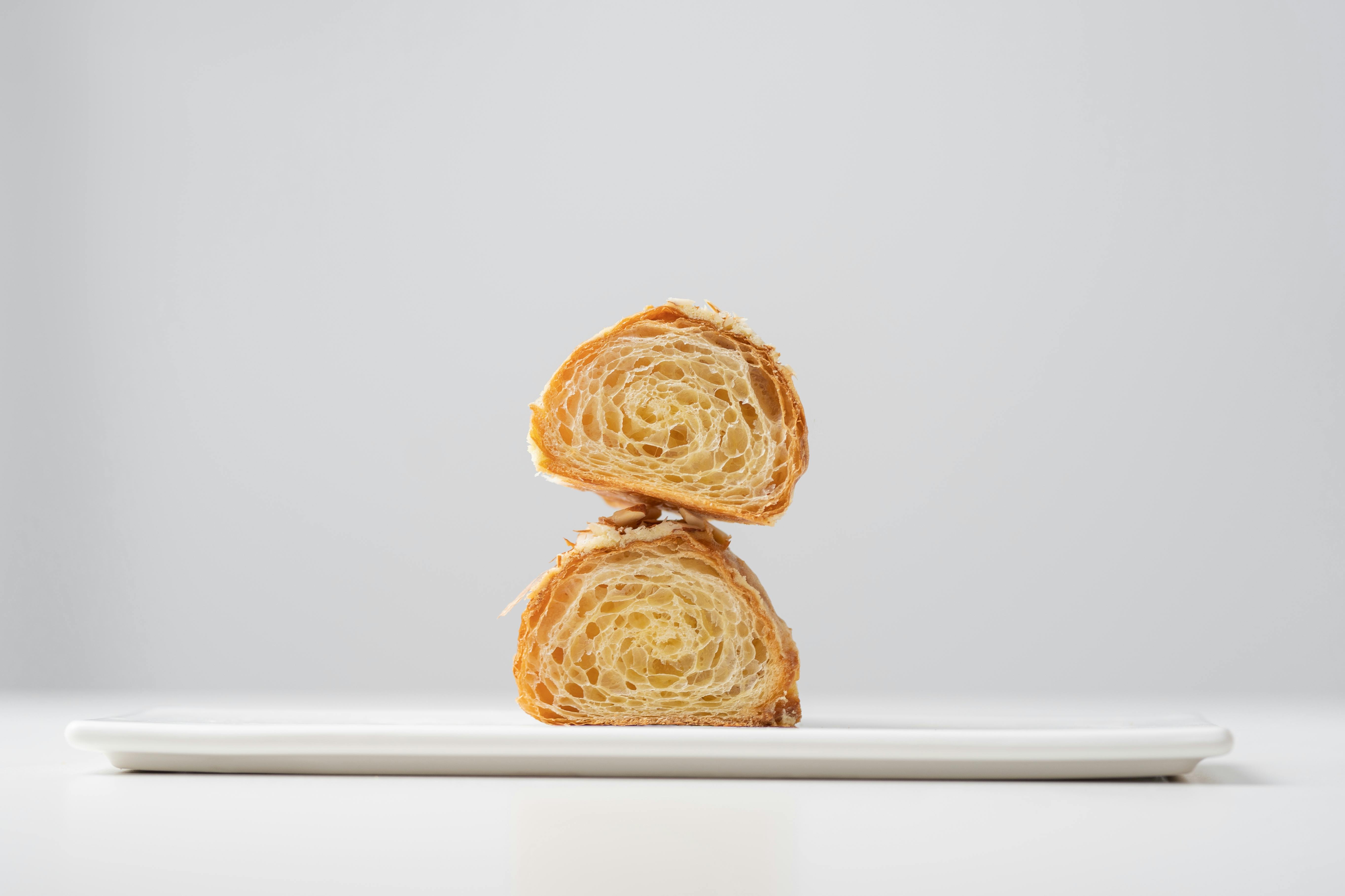 Sliced Croissant Bread · Free Stock Photo