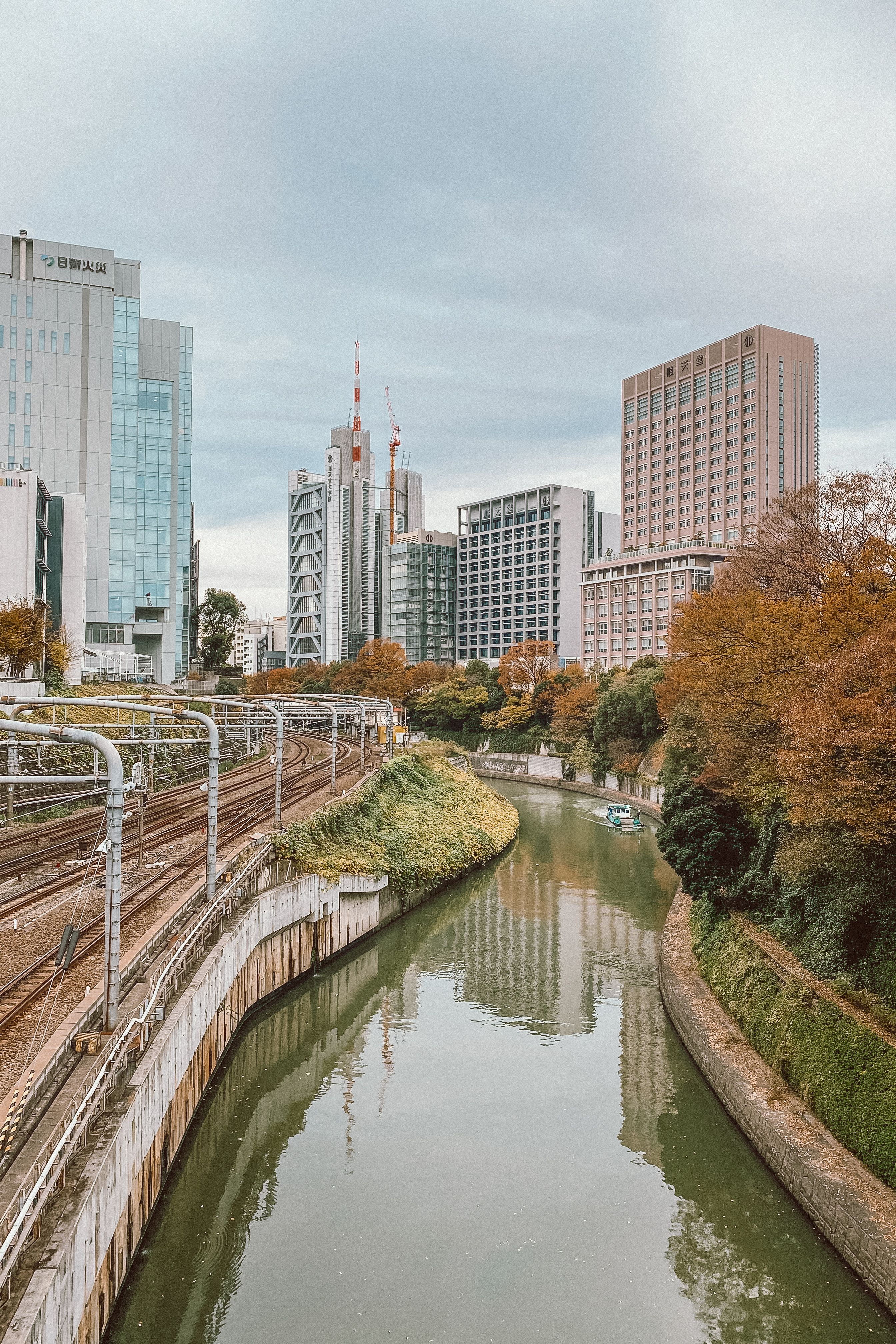 Tall Buildings Near a River · Free Stock Photo