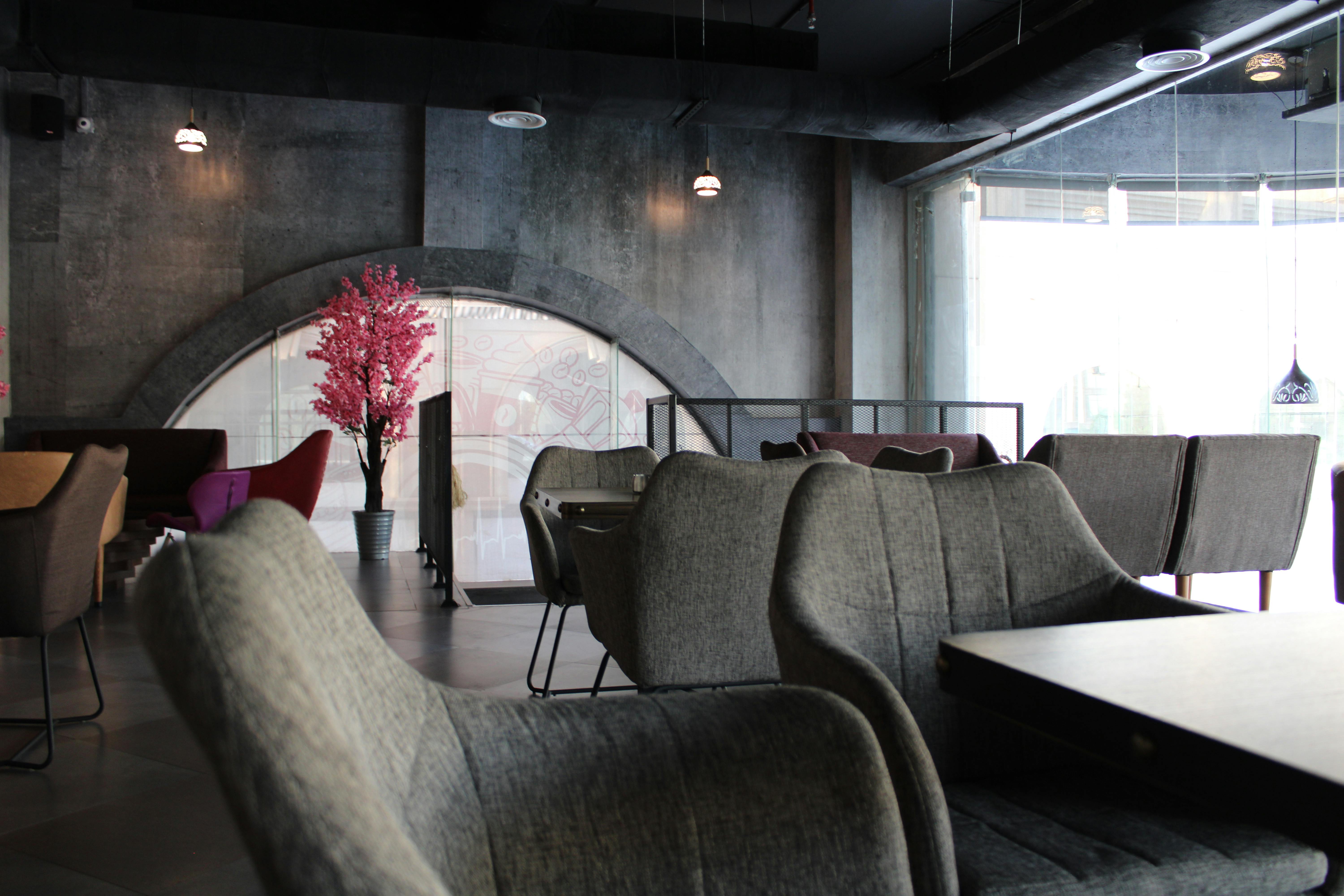 Interior Design of Modern Empty Cafe · Free Stock Photo