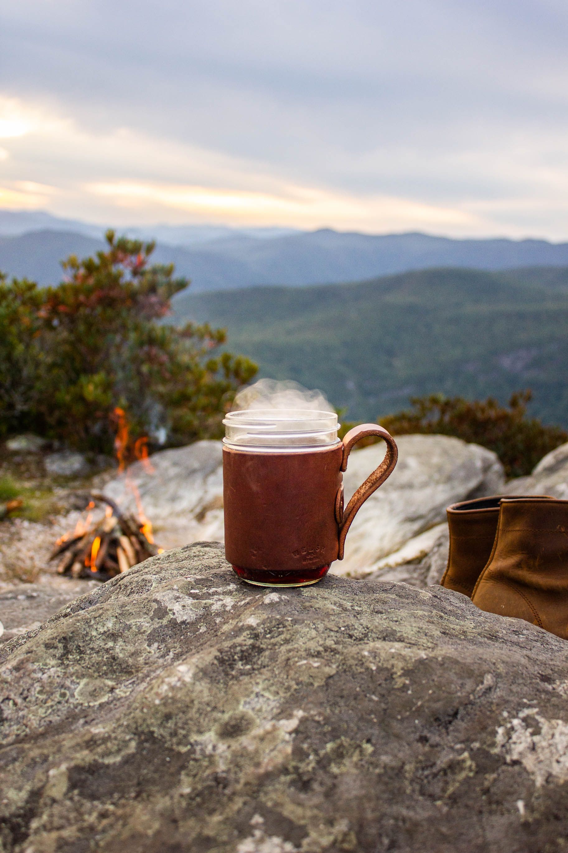 Coffee Cup on a Rock · Free Stock Photo