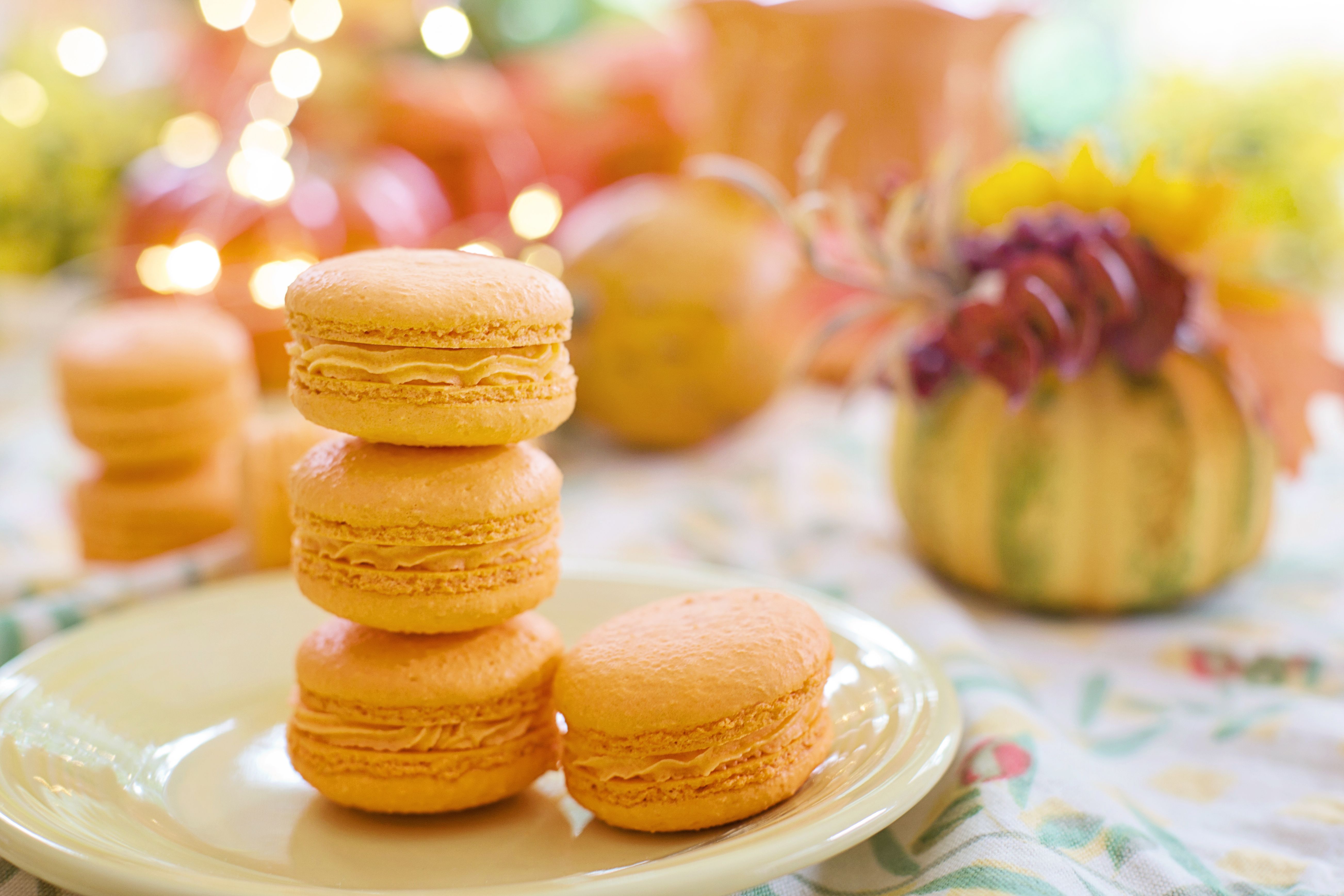 Close-up Photo of Yellow Macarons · Free Stock Photo