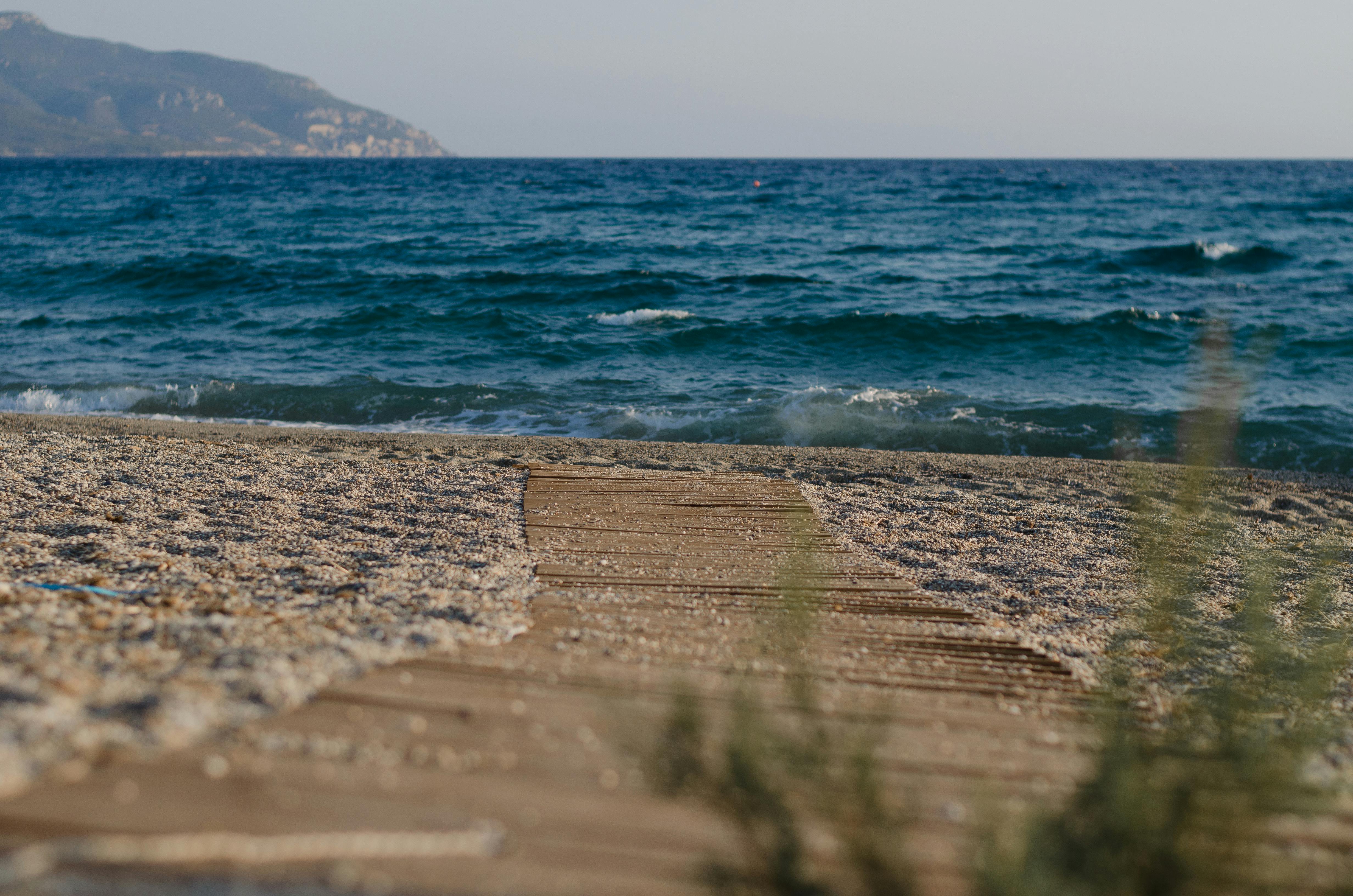 Wooden Pathway Towards the Beach · Free Stock Photo