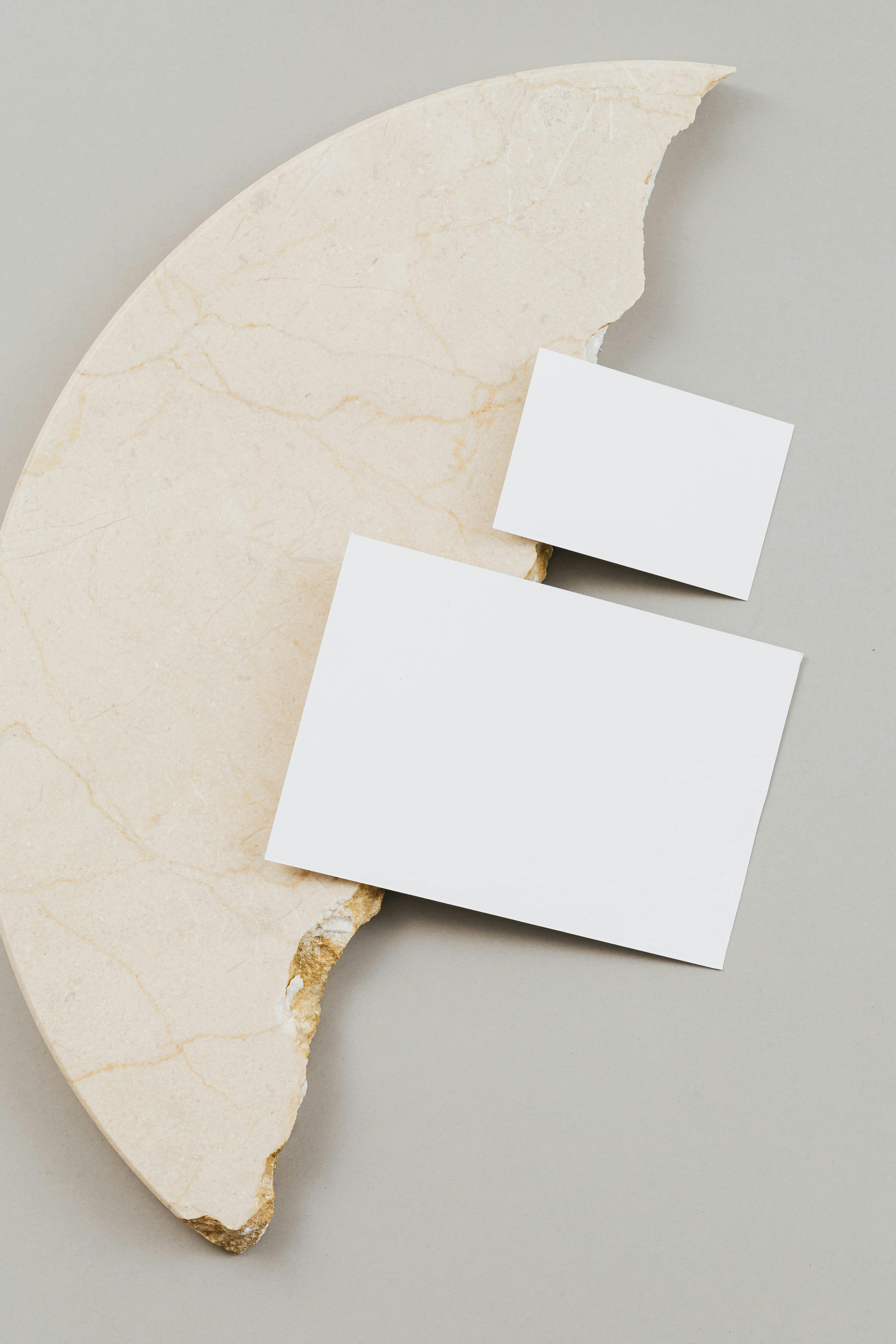 Photo of Two Sheets of Paper · Free Stock Photo