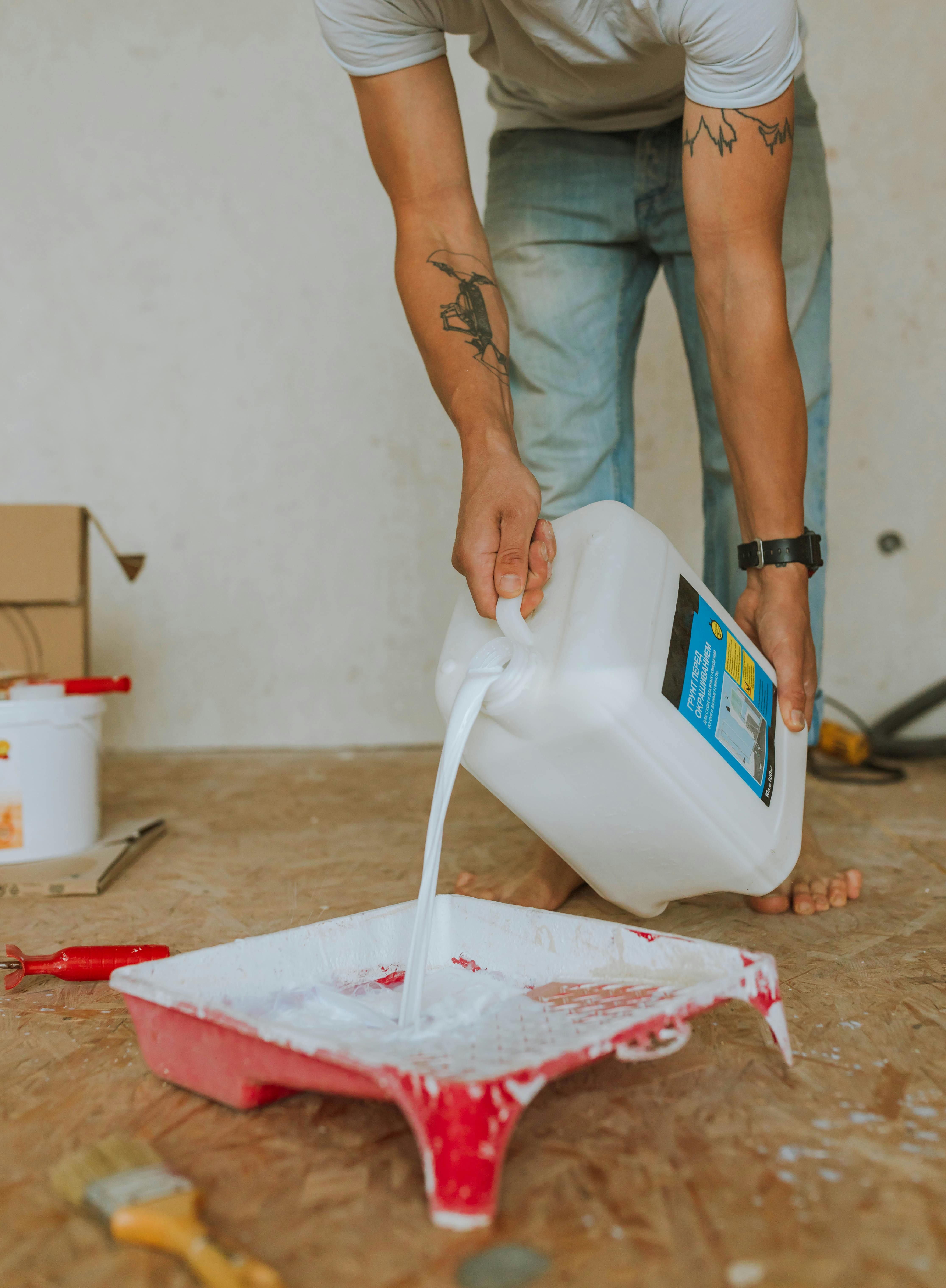 Man Getting Ready to Paint a Room · Free Stock Photo