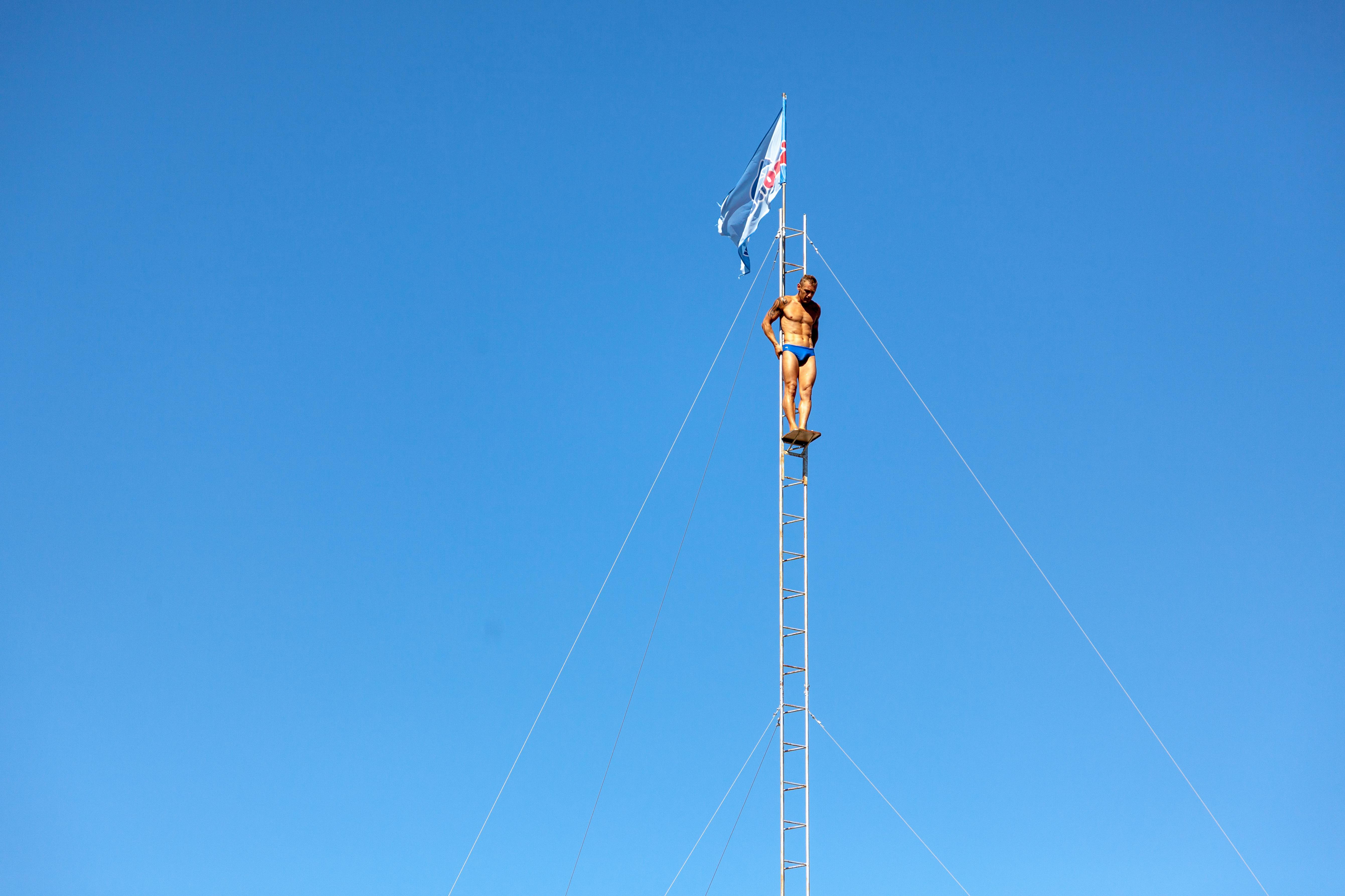 Free stock photo of diving, high dive, swimming