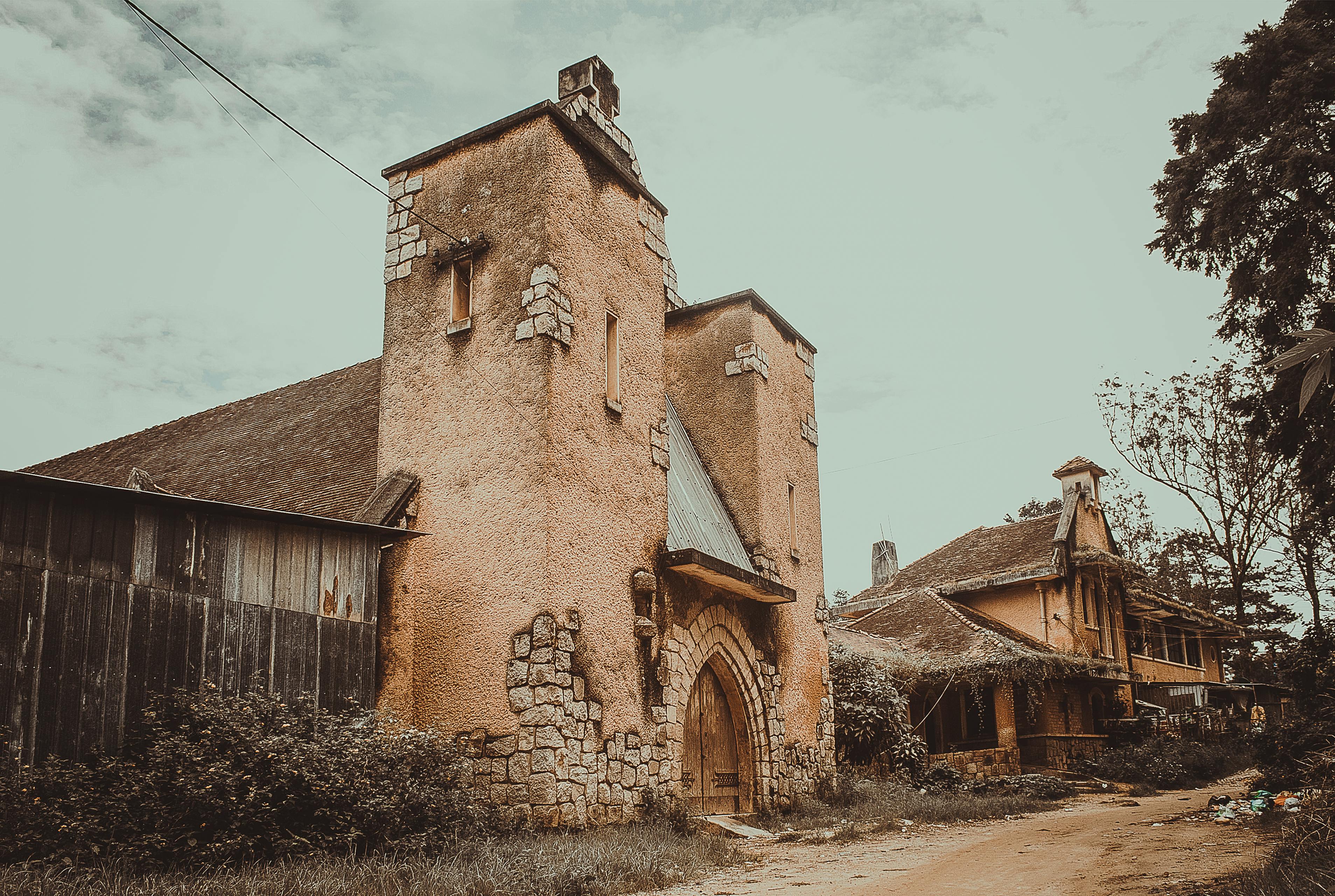 An Old Church in a Village · Free Stock Photo