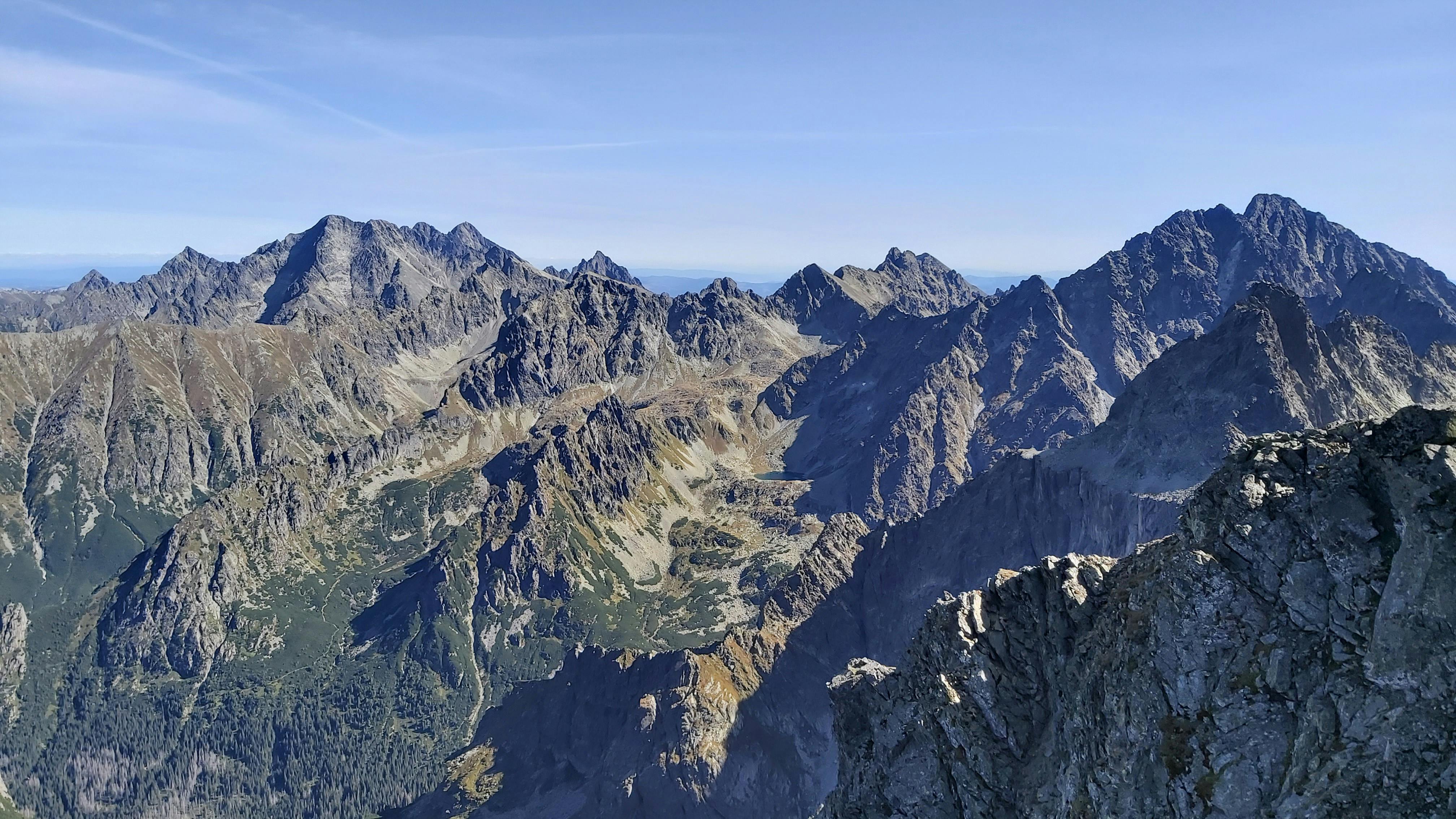 Beautiful Mountains Under Blue Sky · Free Stock Photo